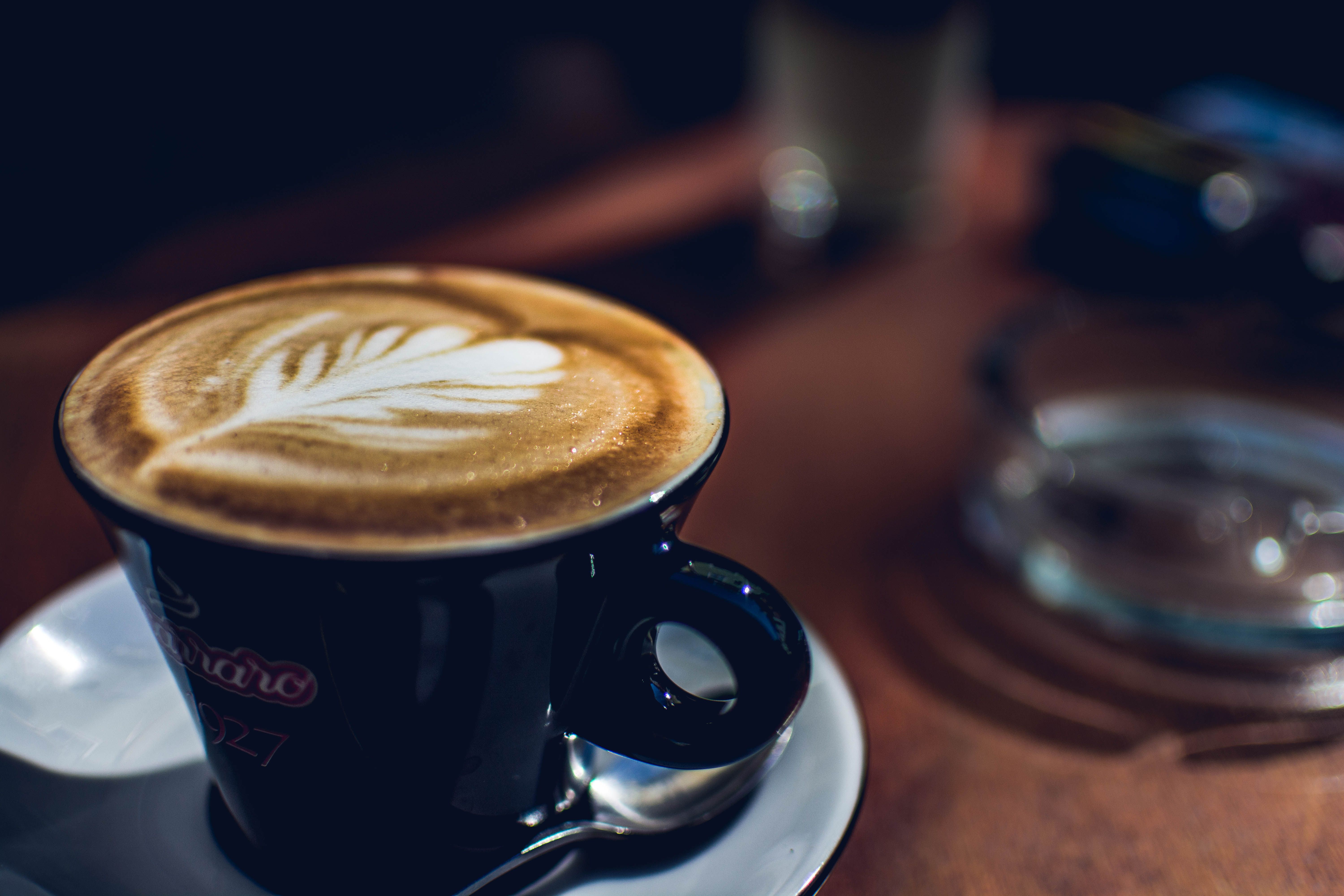 3 Sliced Loafs Beside White Ceramic Coffee Cup Free Stock Photo