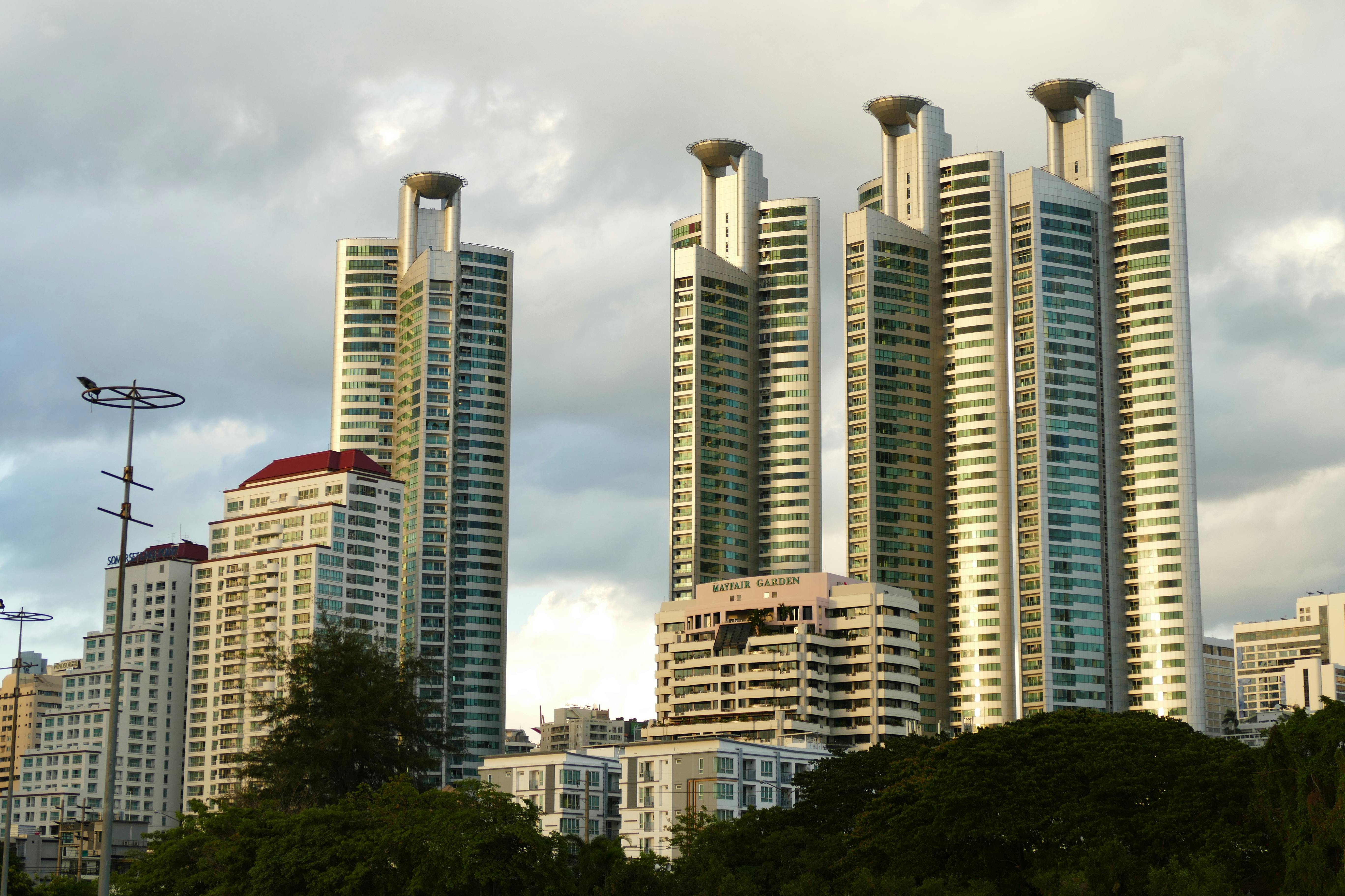 Photo of High Rise Residential Buildings · Free Stock Photo