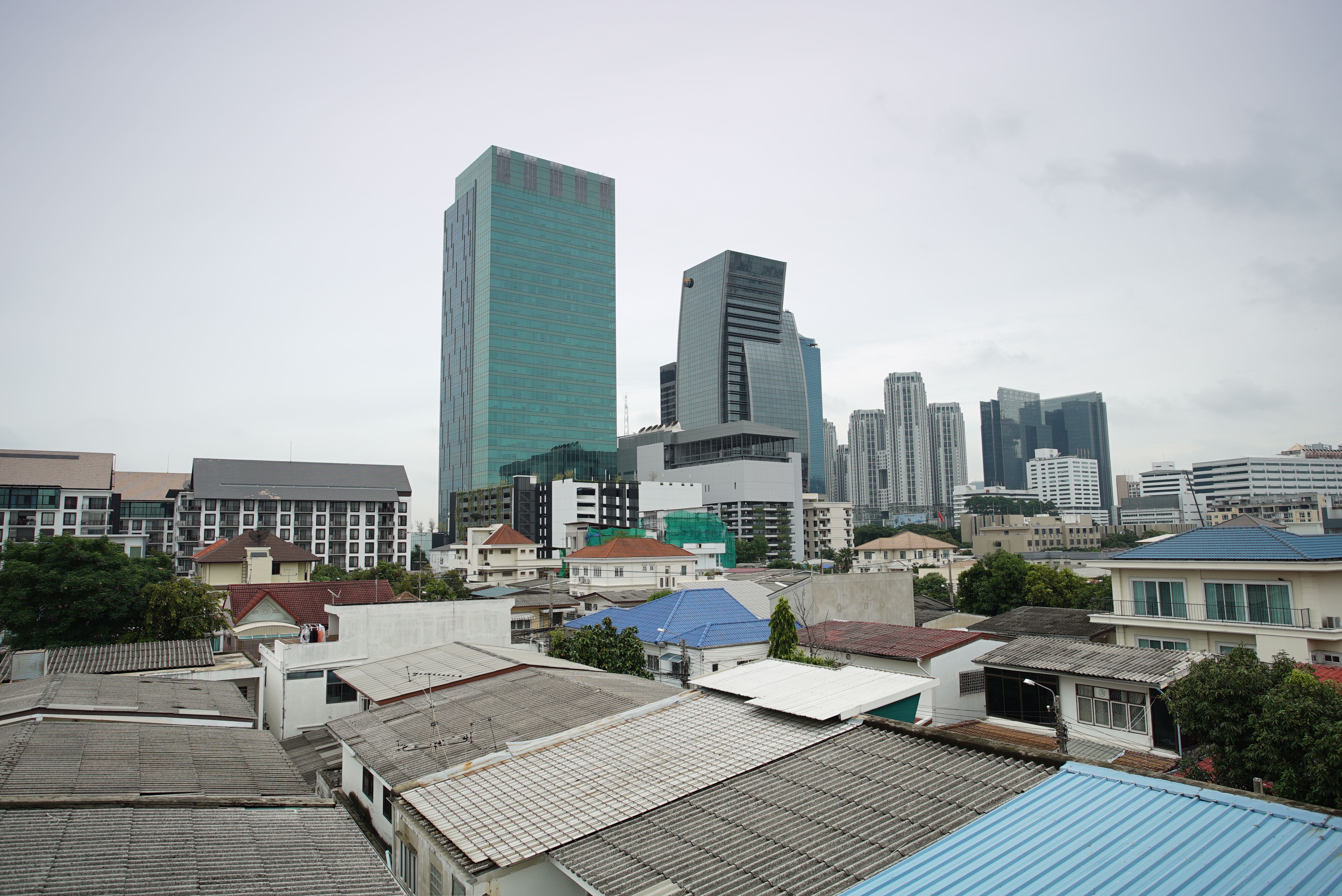An Aerial Photography of Buildings and Houses in the City · Free Stock ...