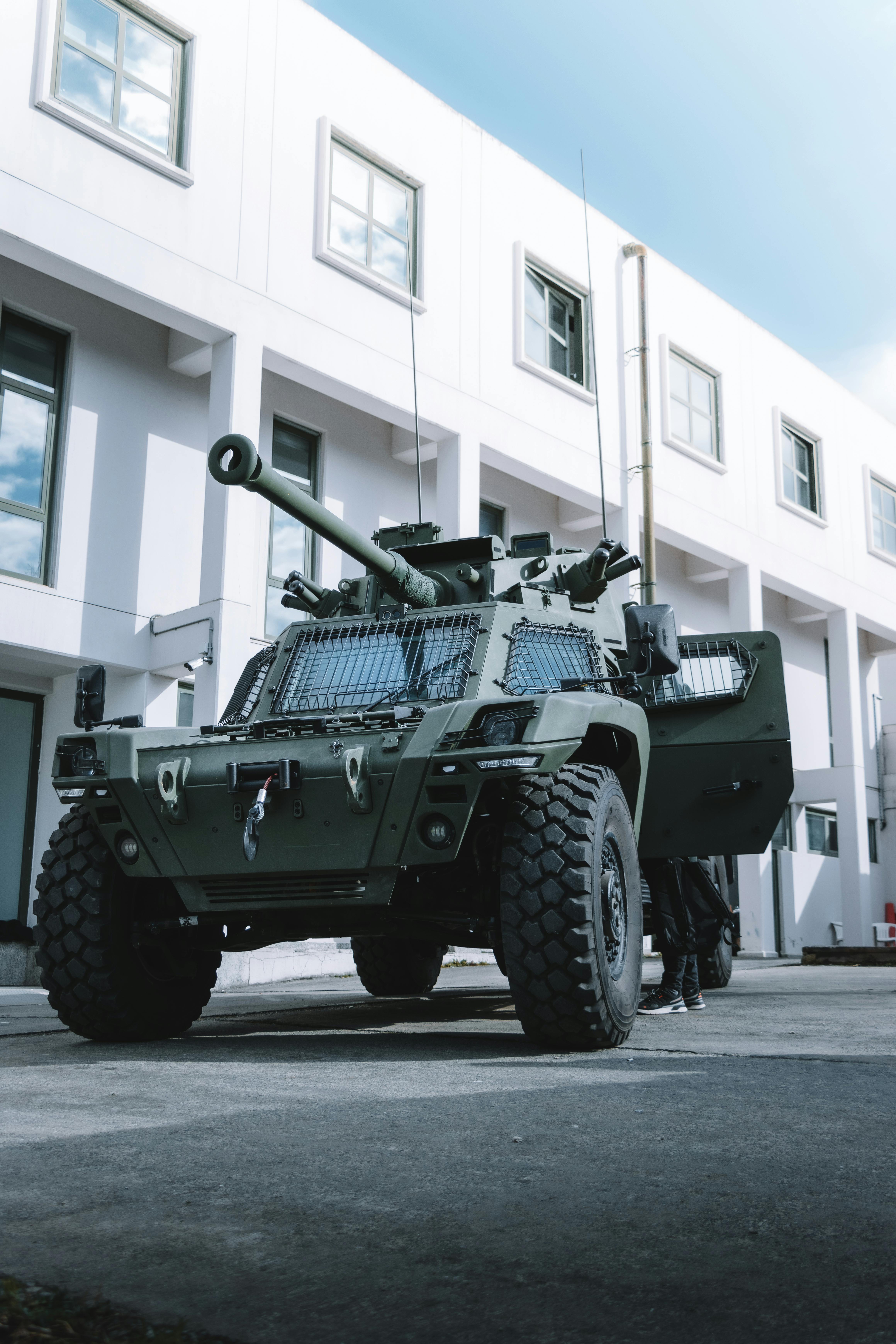Photo of a Military Armoured Vehicle · Free Stock Photo