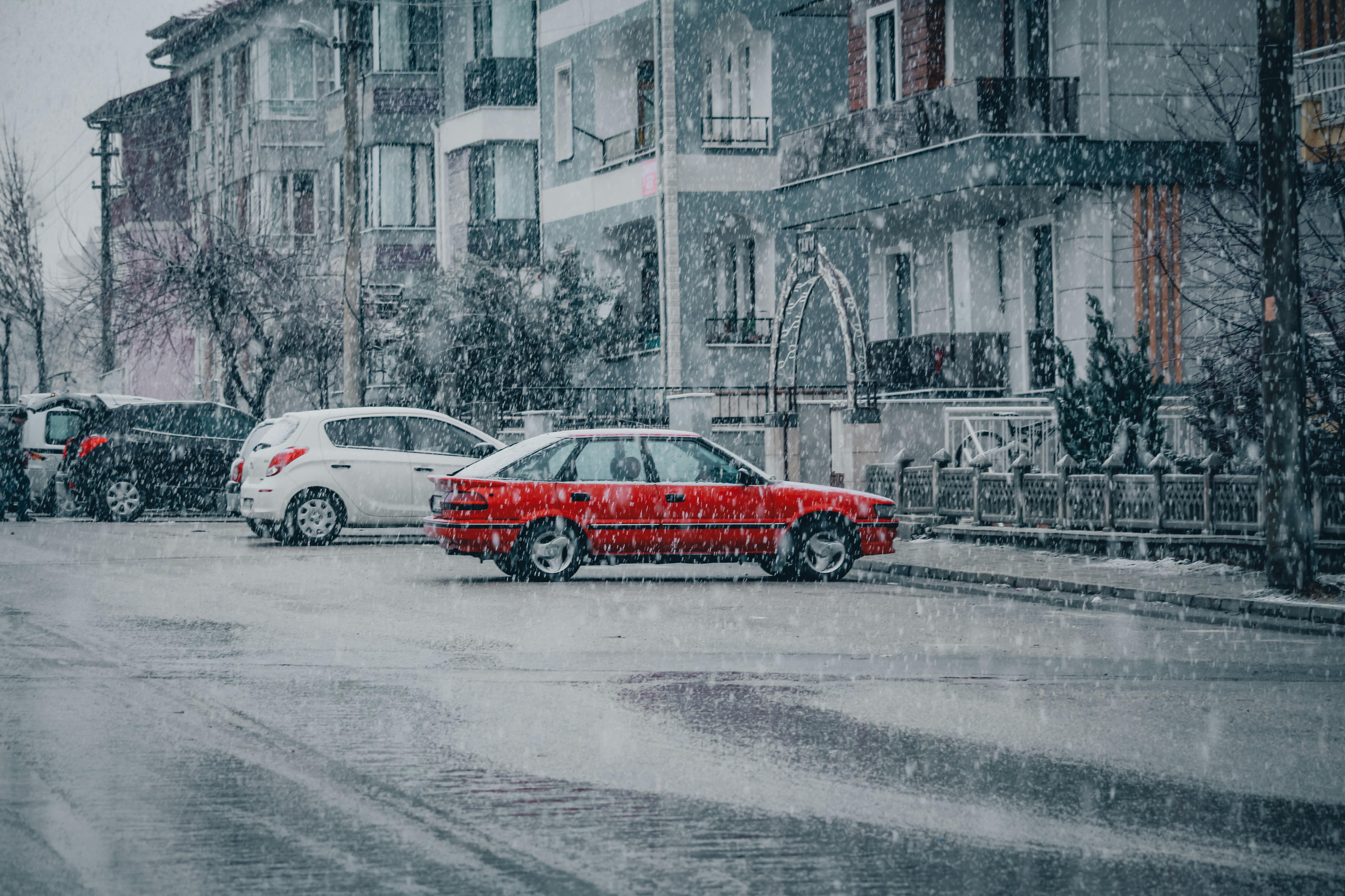 Cars Parked on the Side of the Street · Free Stock Photo