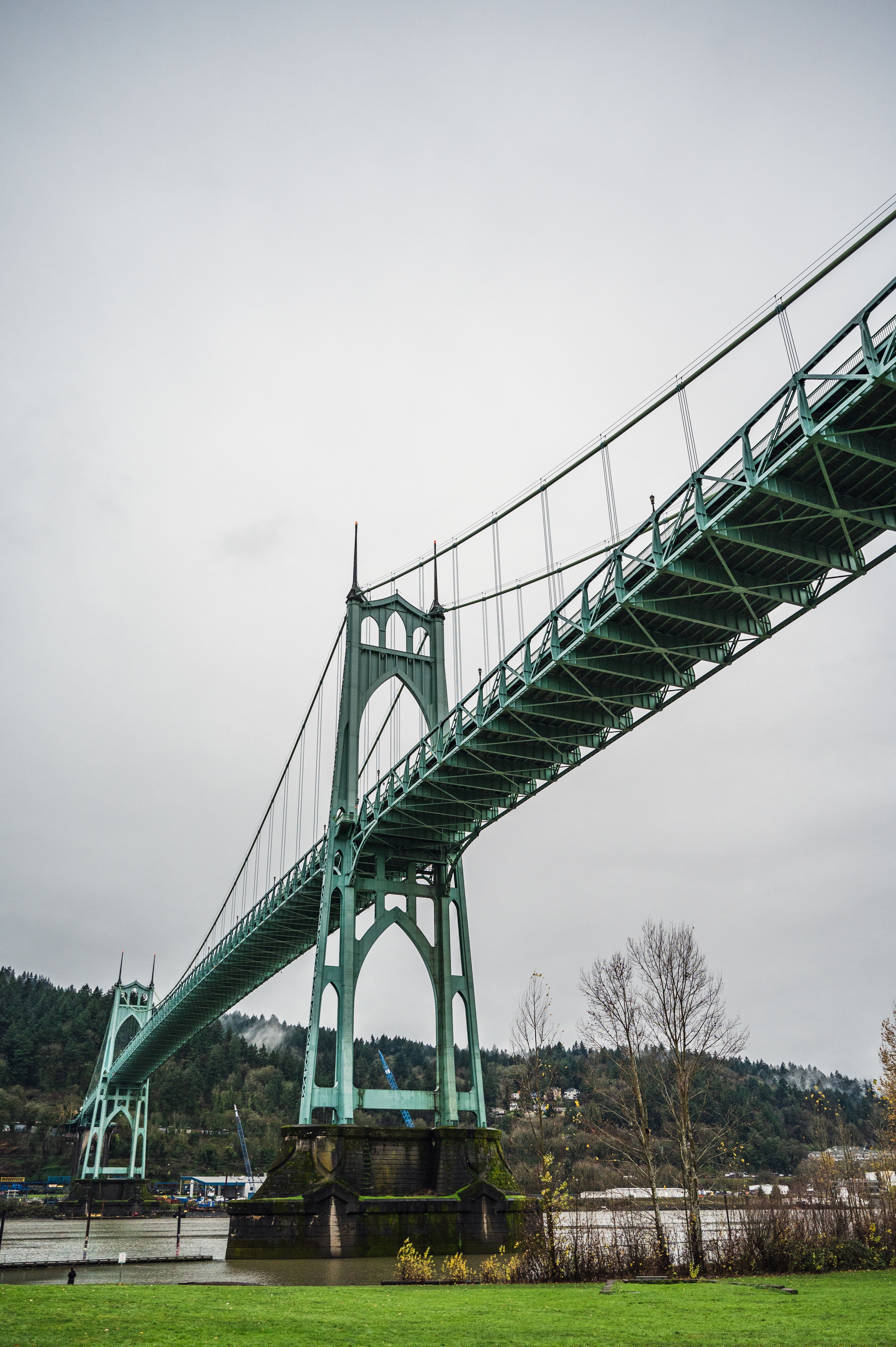 Gray Bridge Above Water · Free Stock Photo