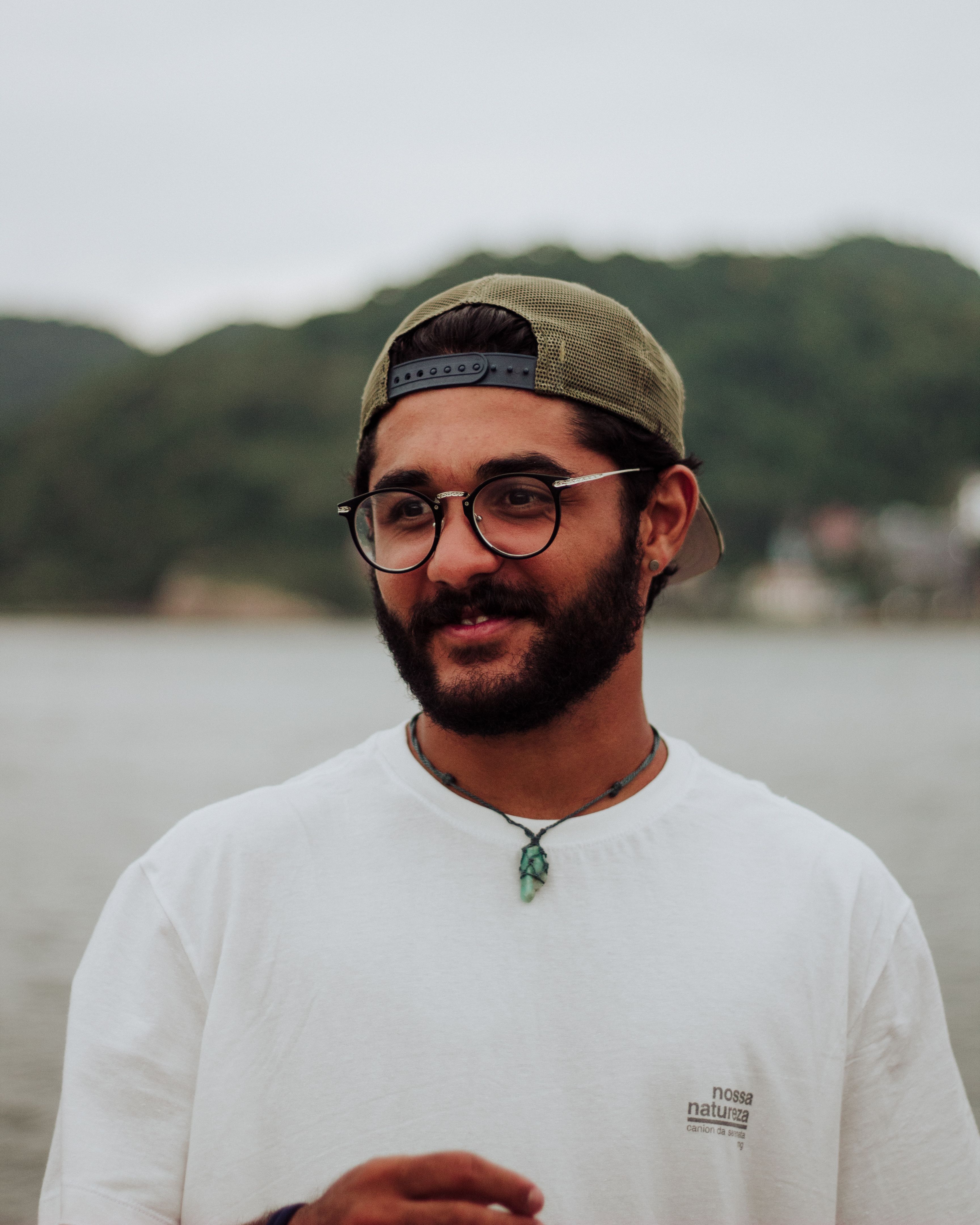 Portrait of a Man Wearing Eyeglasses · Free Stock Photo