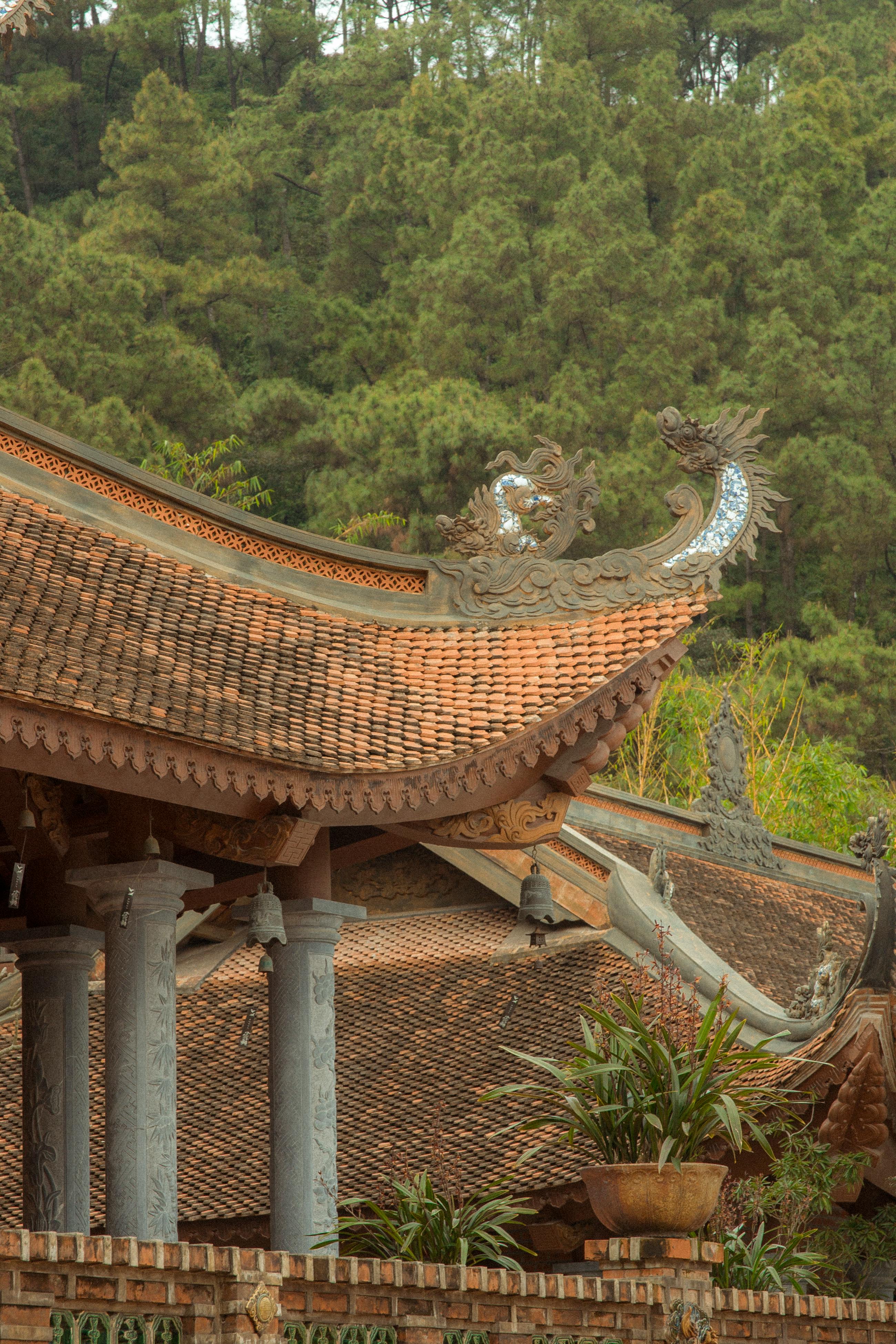 Roof of Chinese Building · Free Stock Photo