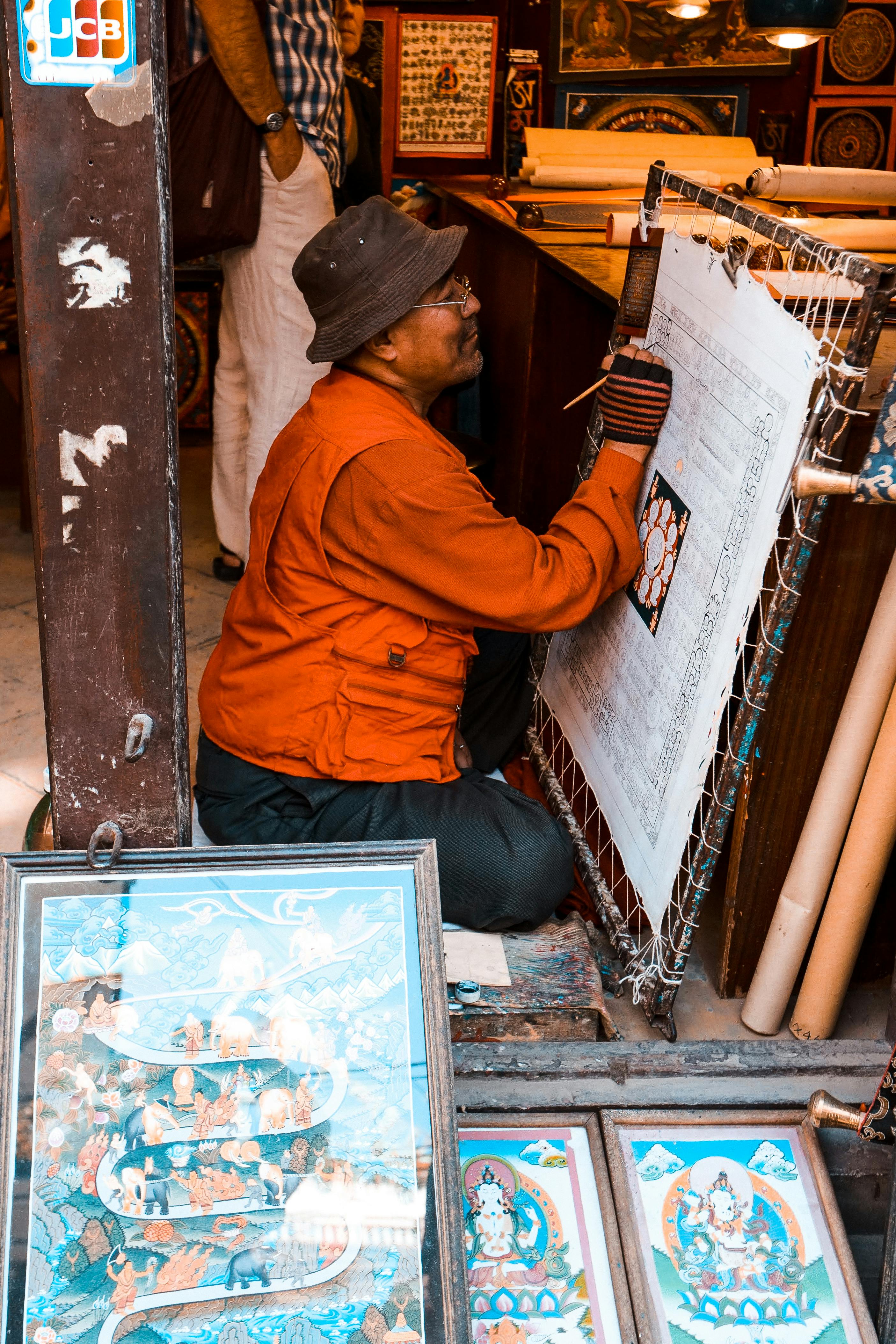 Artist at Work · Free Stock Photo