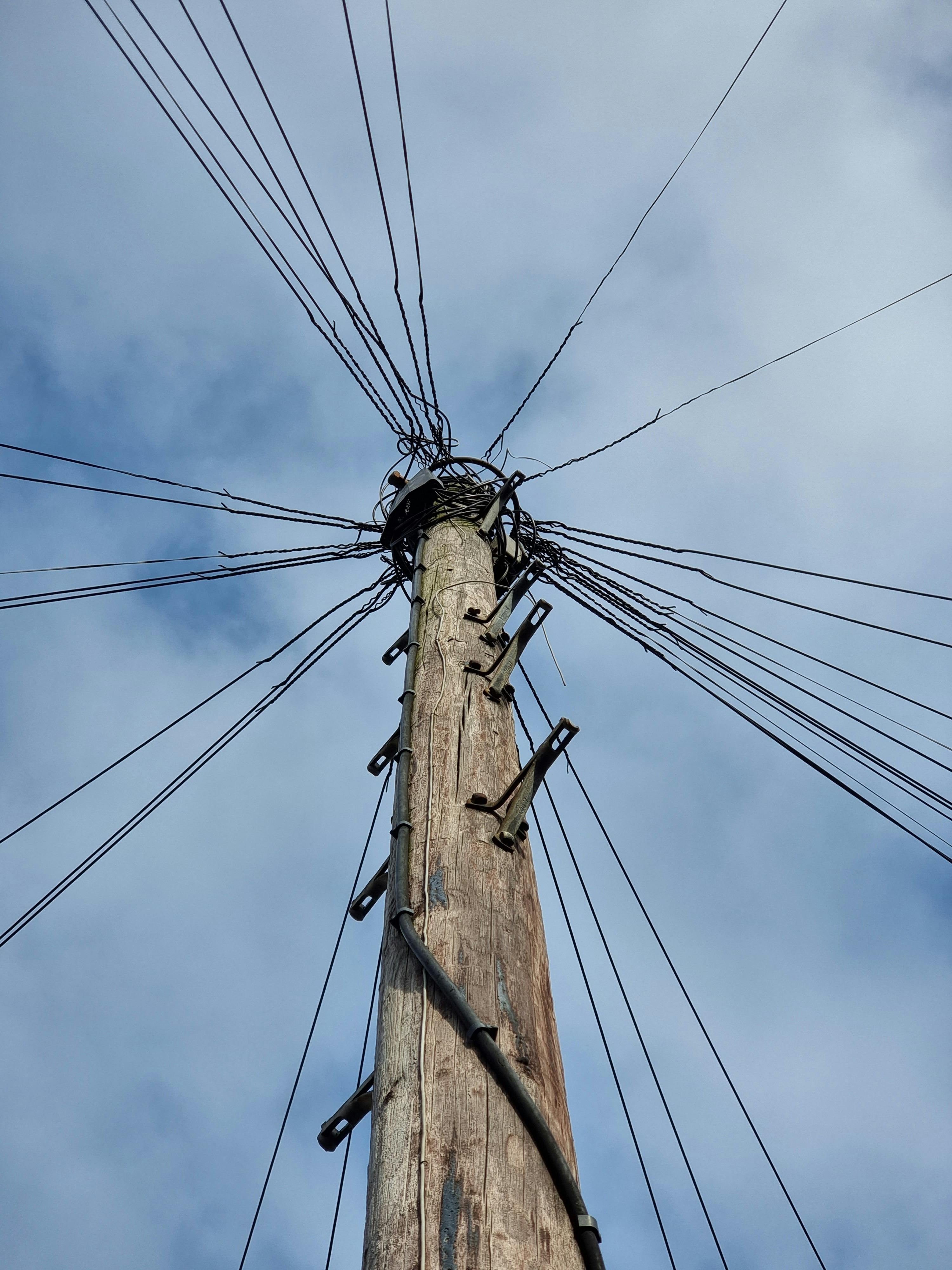 Aerial View Photography of Cable Wires · Free Stock Photo