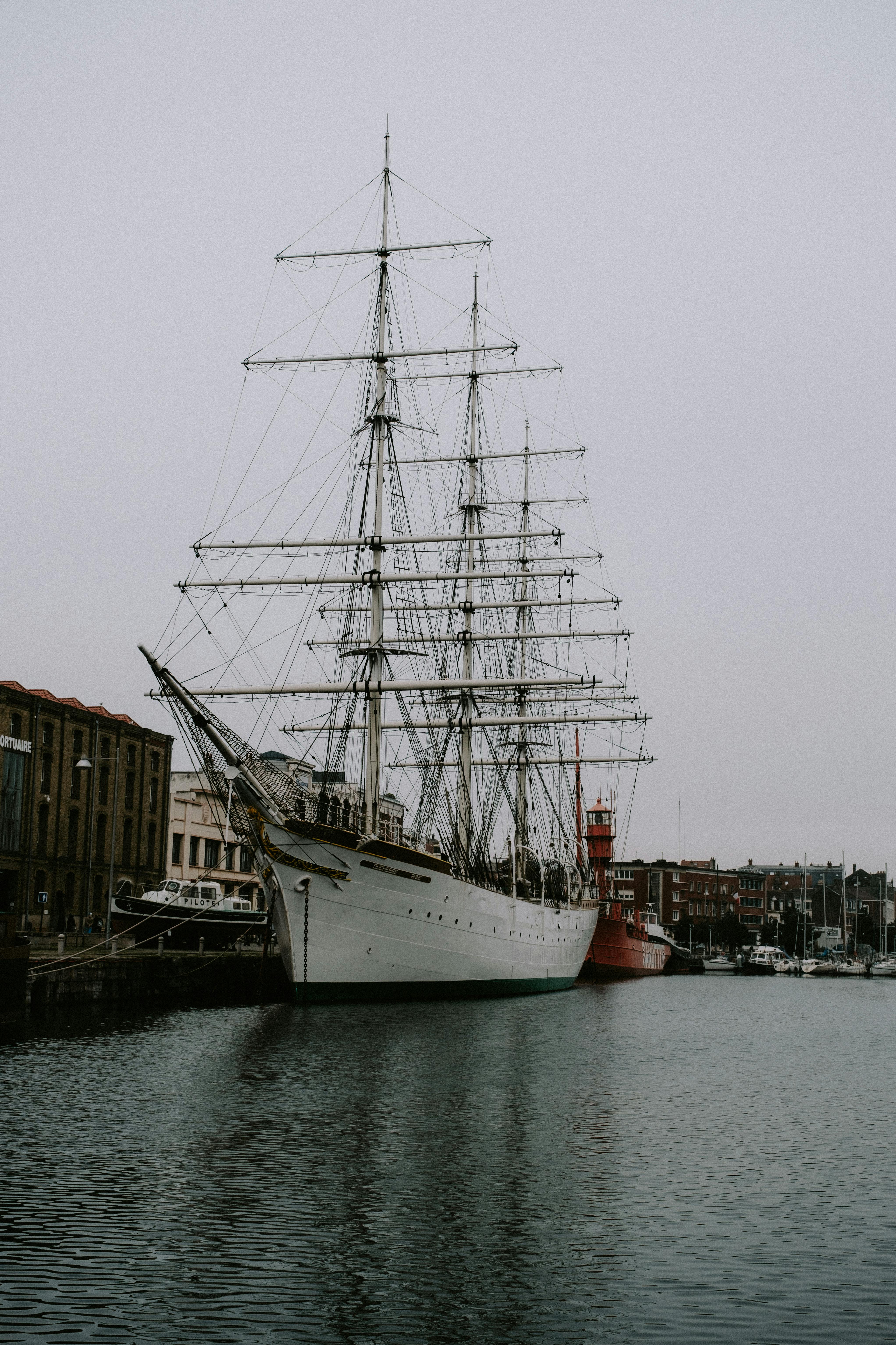 Photo of a Docked Ship · Free Stock Photo