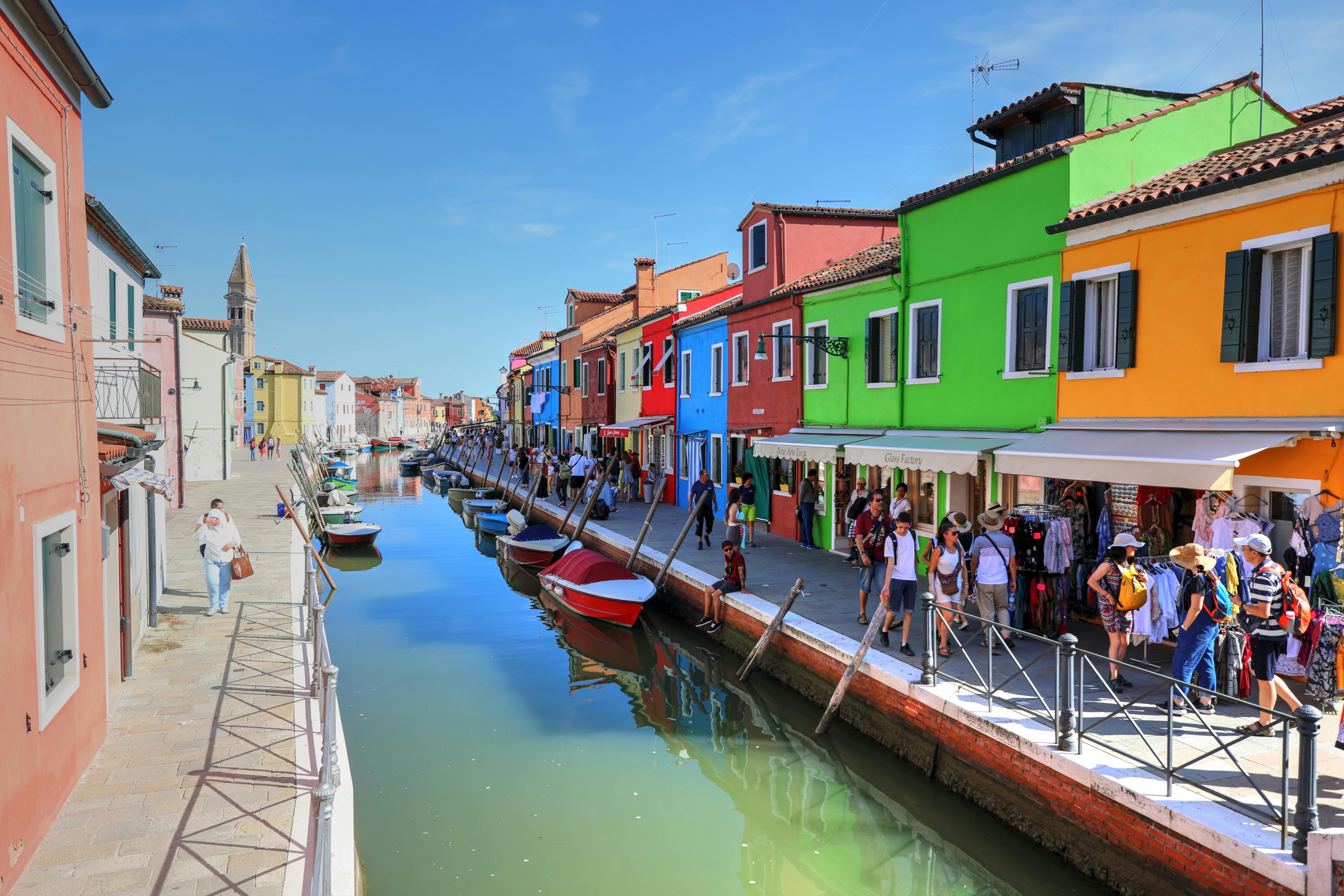 People Rowing on River in Town in Turkey · Free Stock Photo