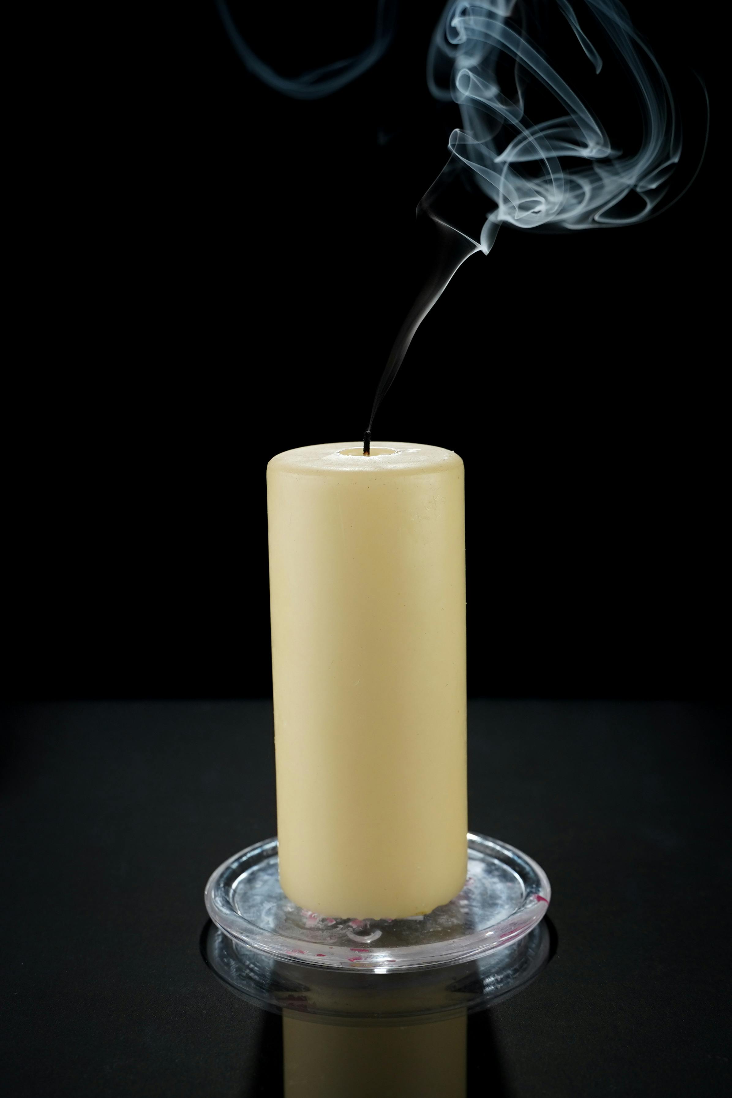A Candle on a Candle Holder · Free Stock Photo