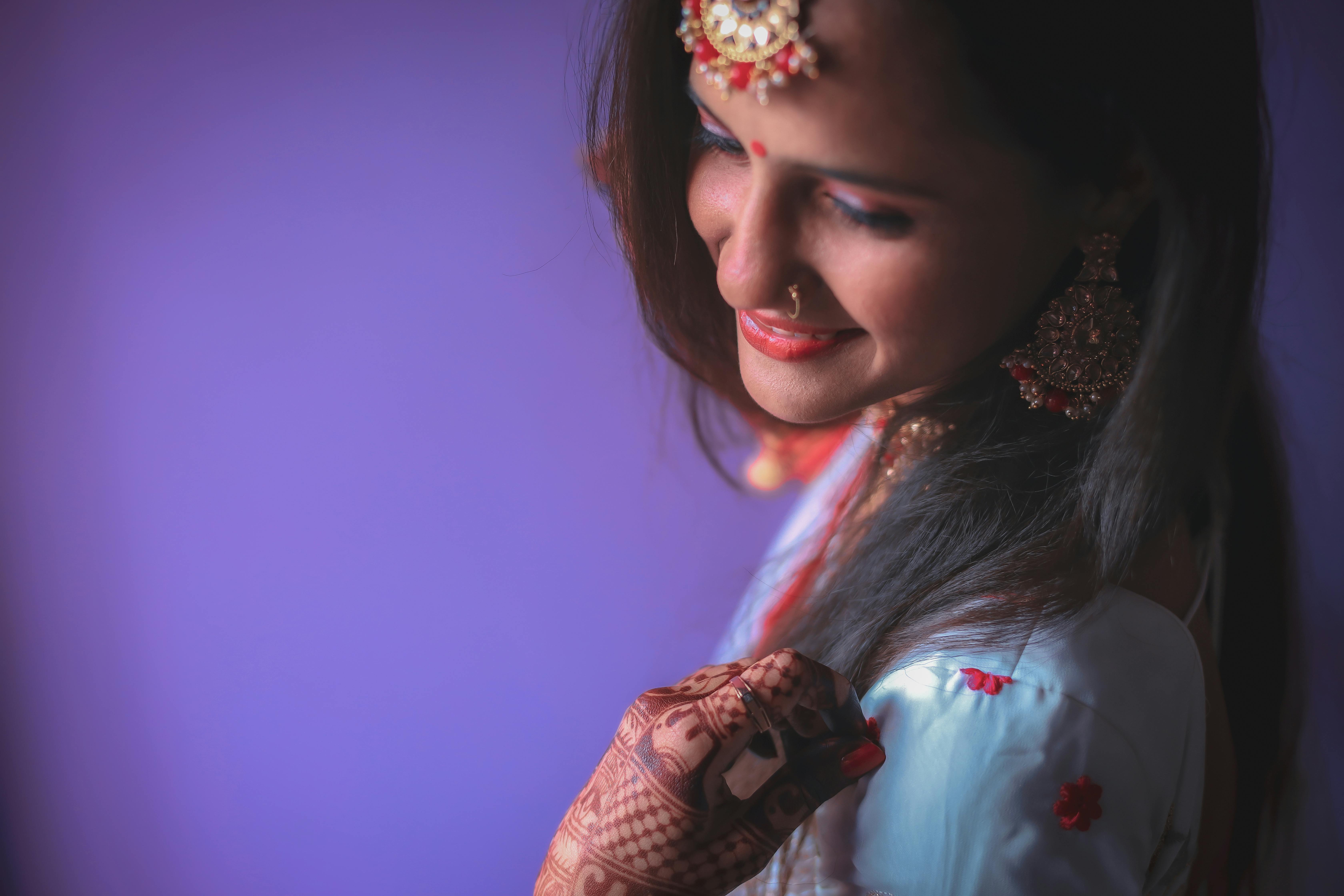 Portrait of Beautiful Bride · Free Stock Photo