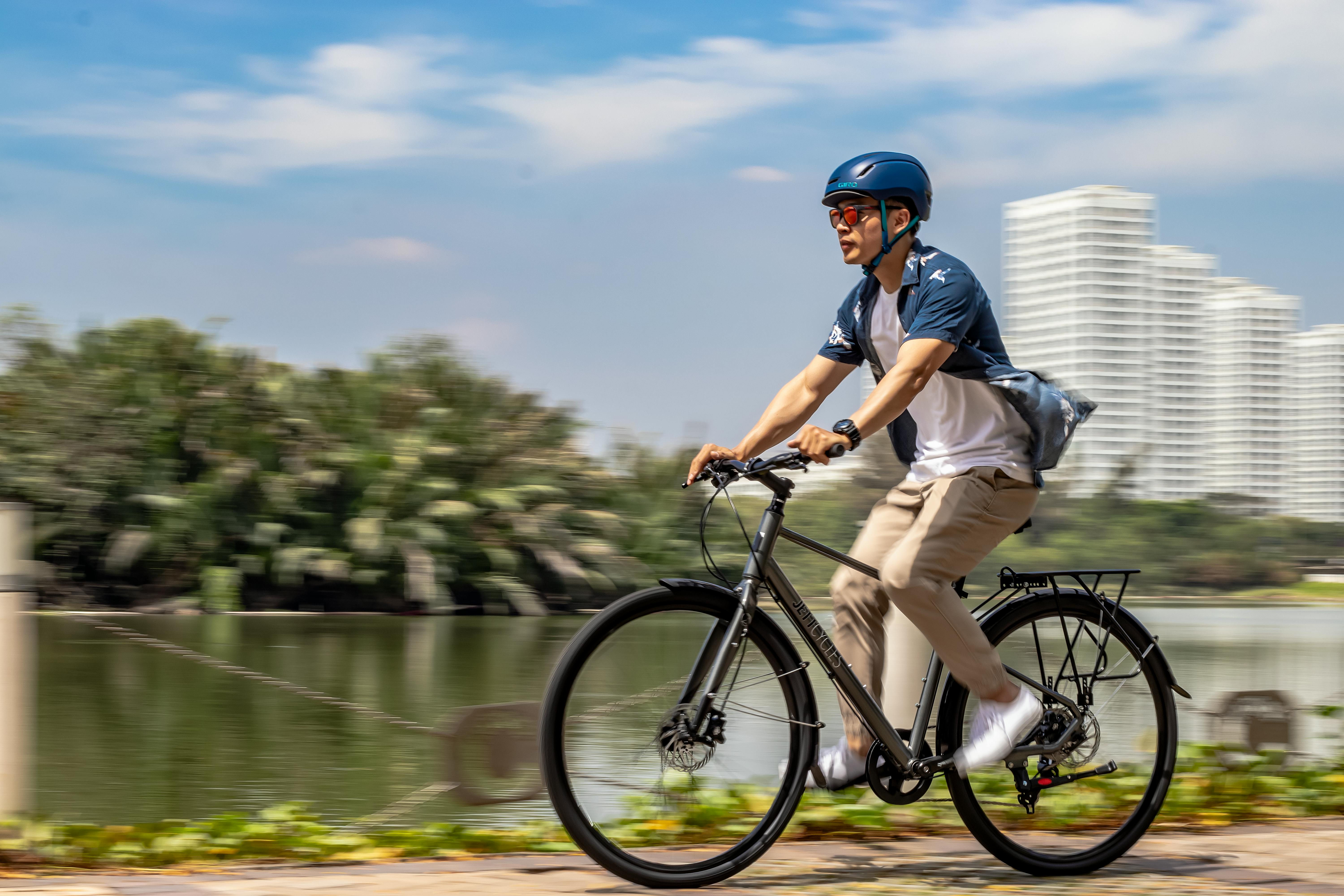 Photo of Person Riding Road Bike · Free Stock Photo