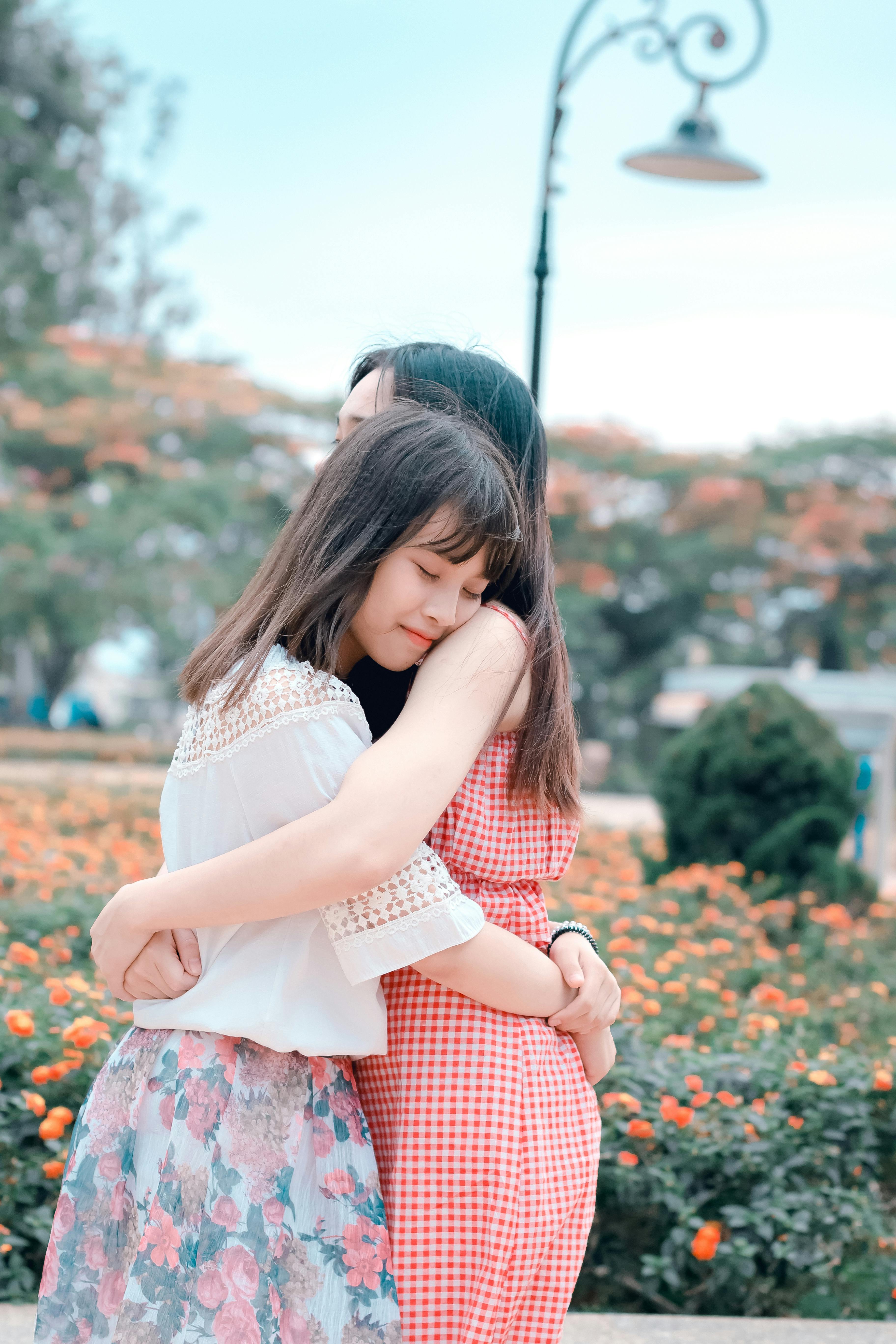 Two Women Hugging Each Other · Free Stock Photo