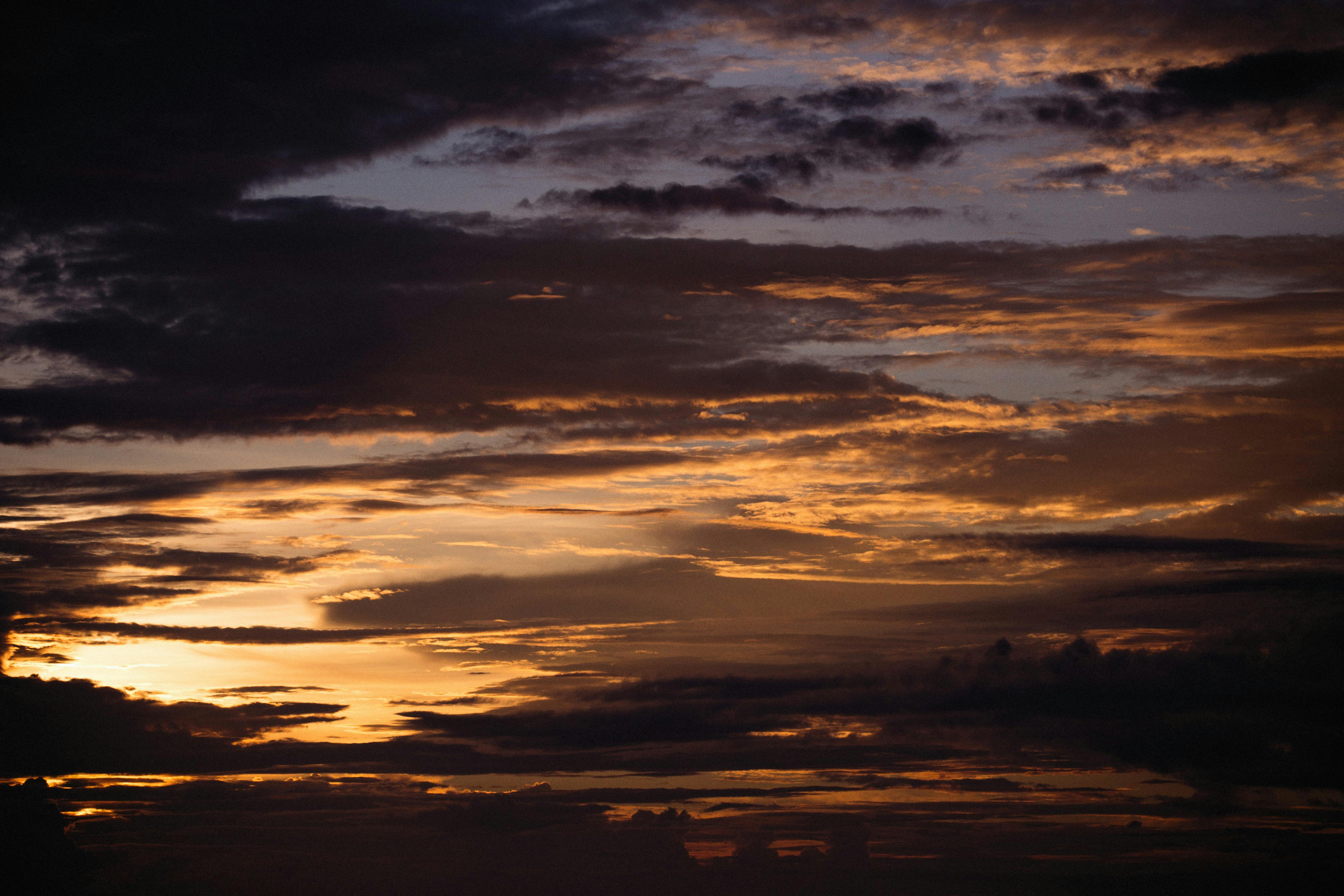 Clouds during Sunset · Free Stock Photo