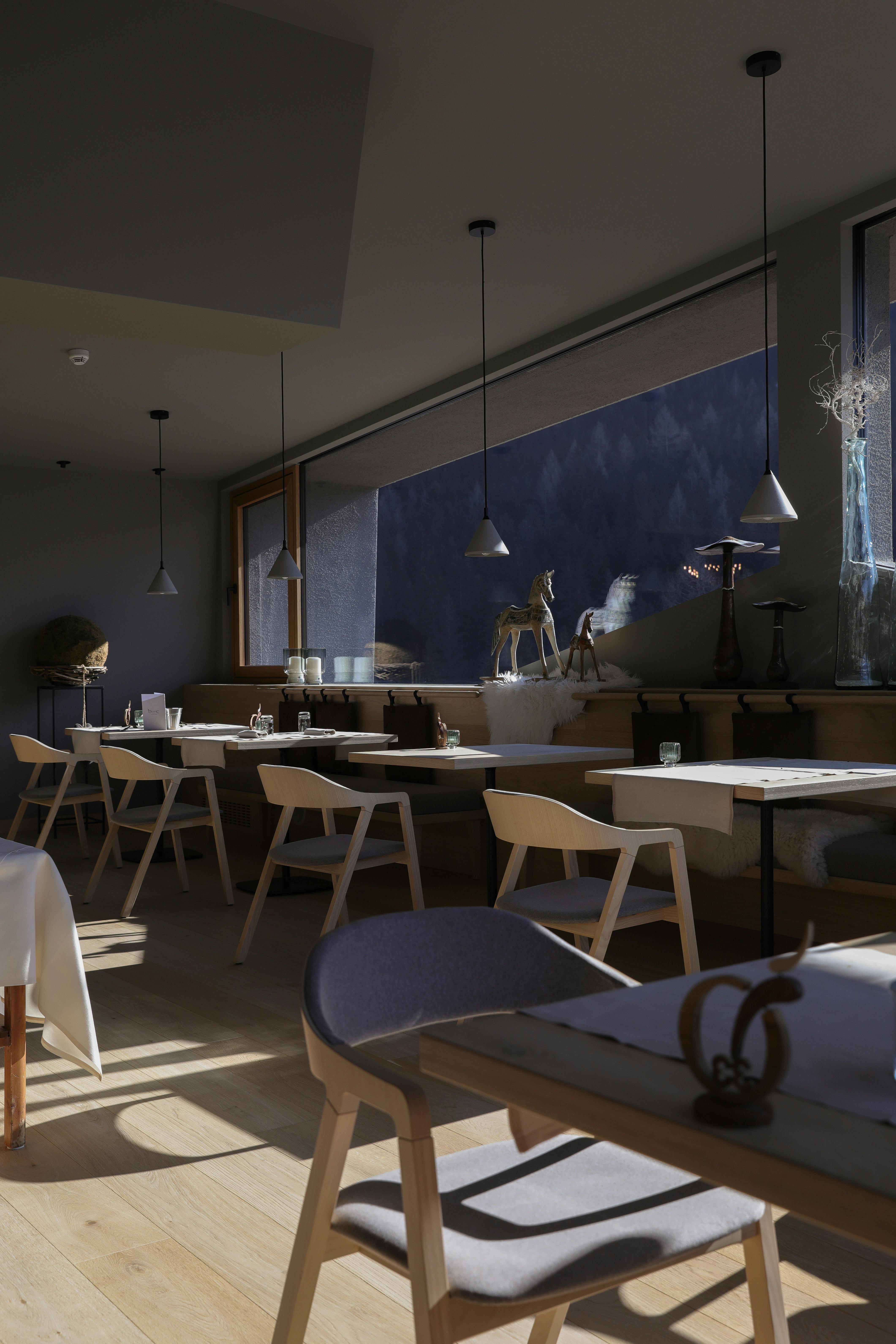 Cafe Interior with Tables · Free Stock Photo