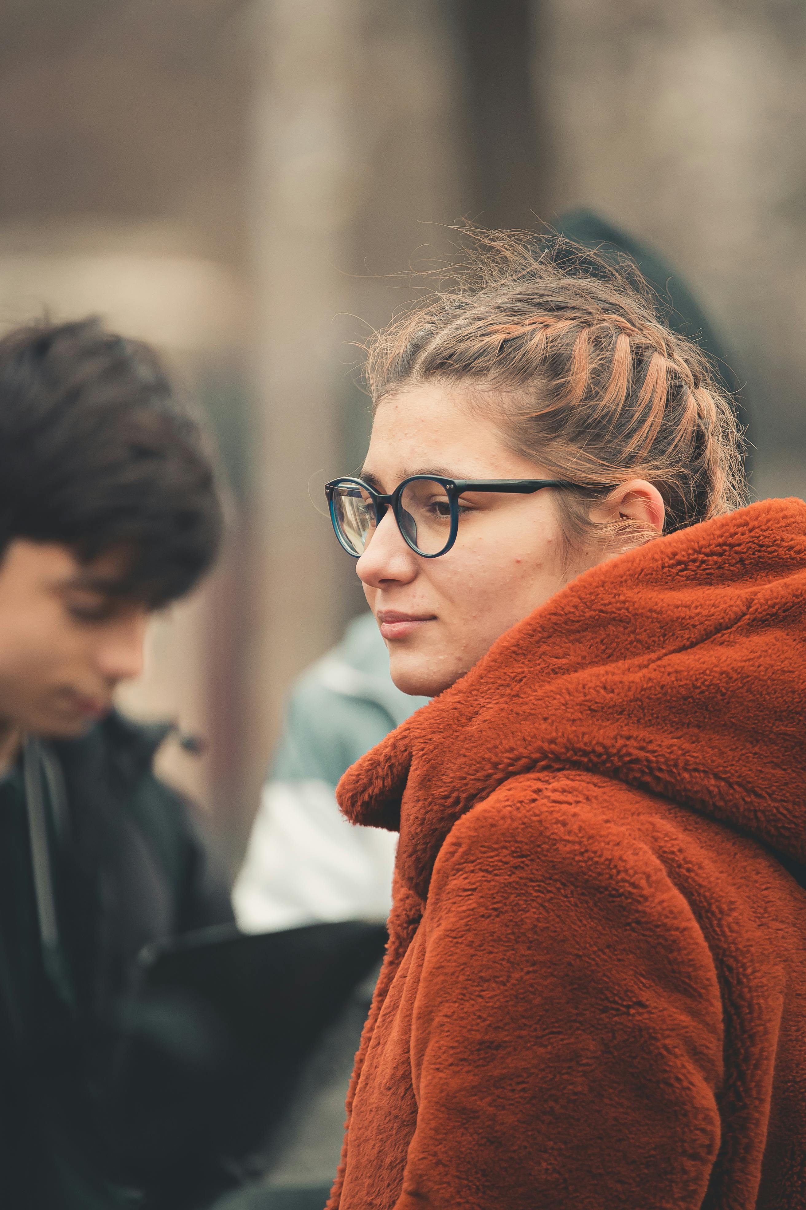 Woman in Black Hoodie Looking Back · Free Stock Photo