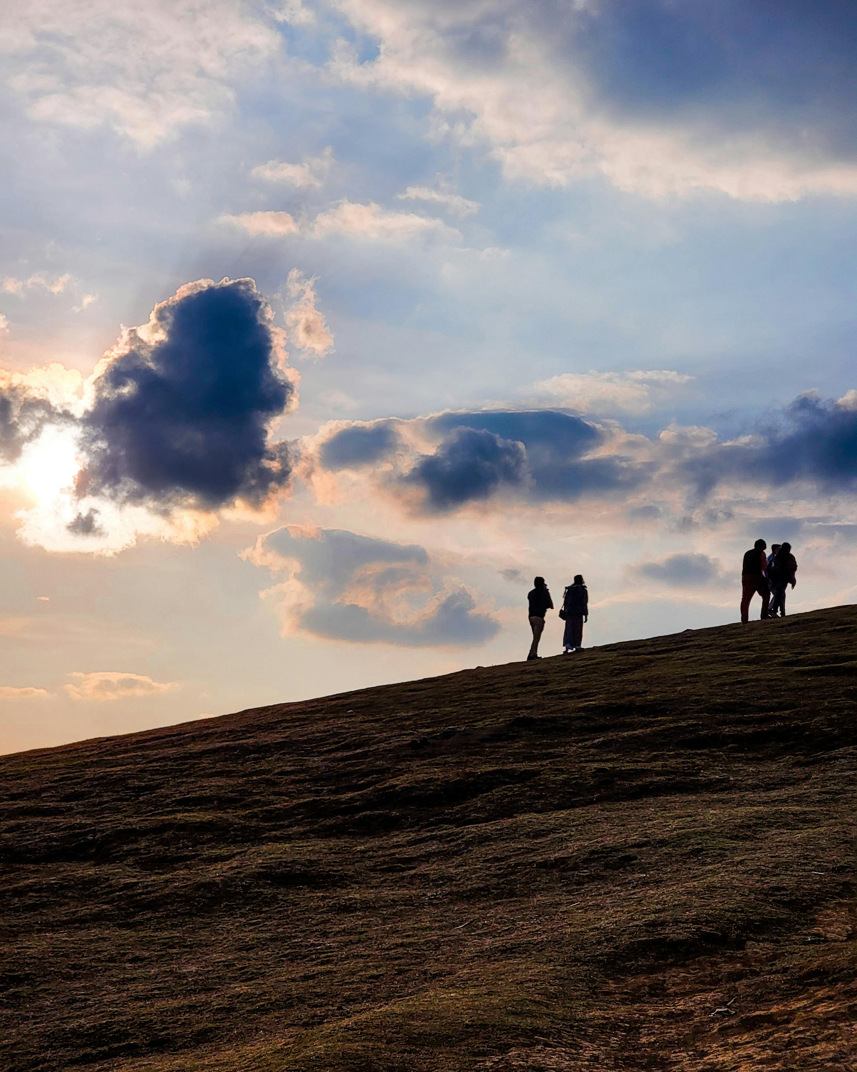 Person Walking up the Hill · Free Stock Photo