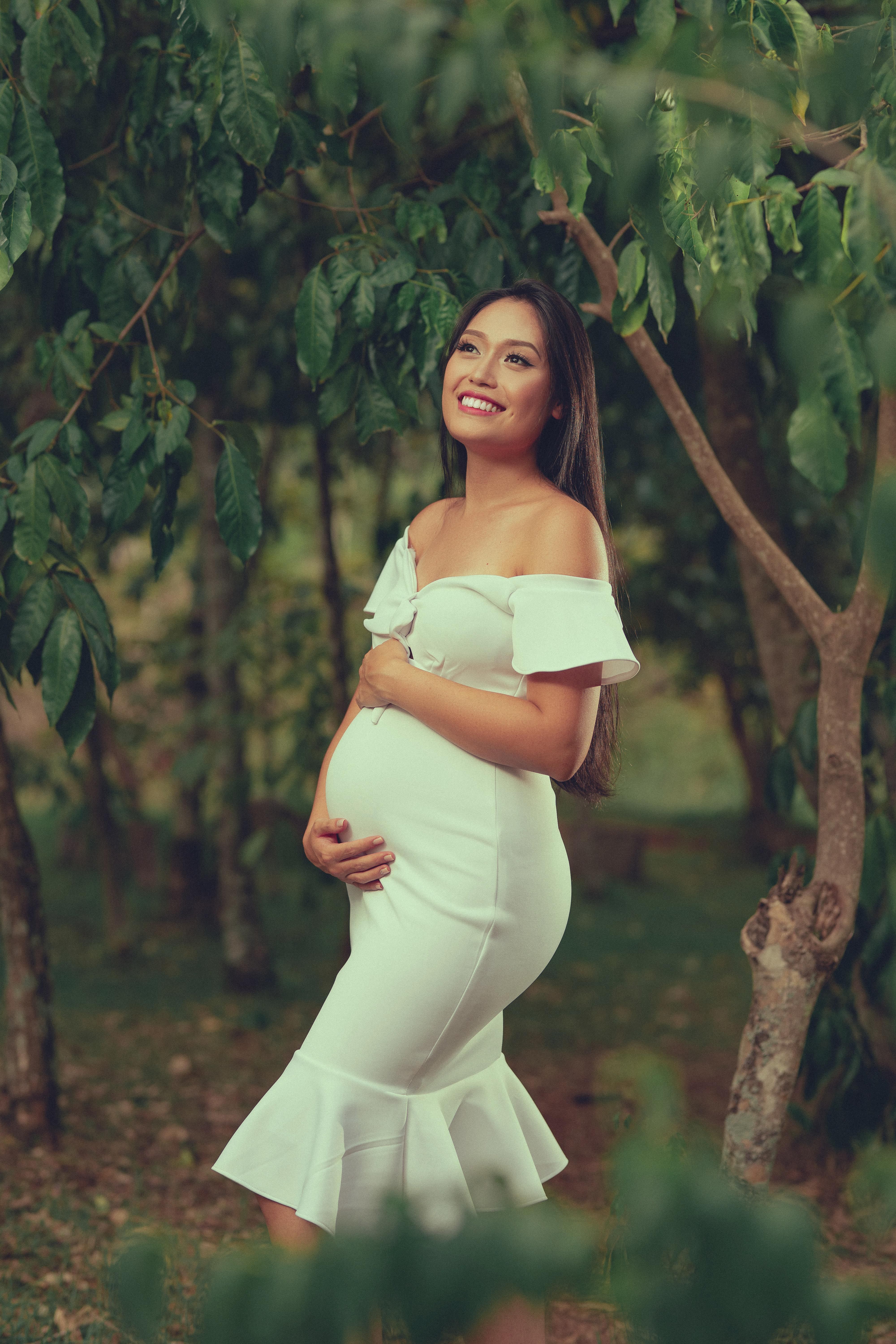 Pregnant Woman Wearing Dress · Free Stock Photo