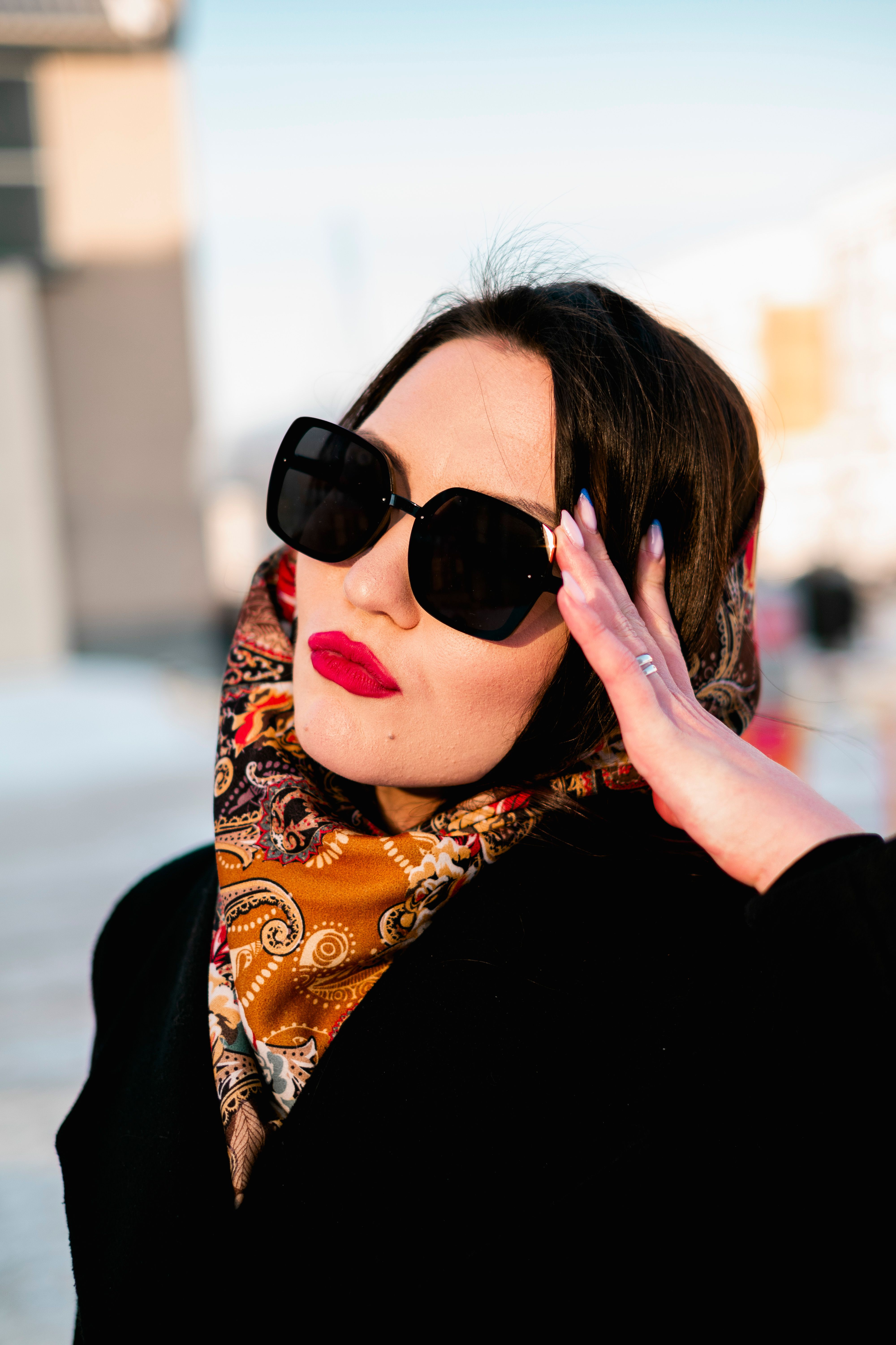 Woman Covering Her Face · Free Stock Photo