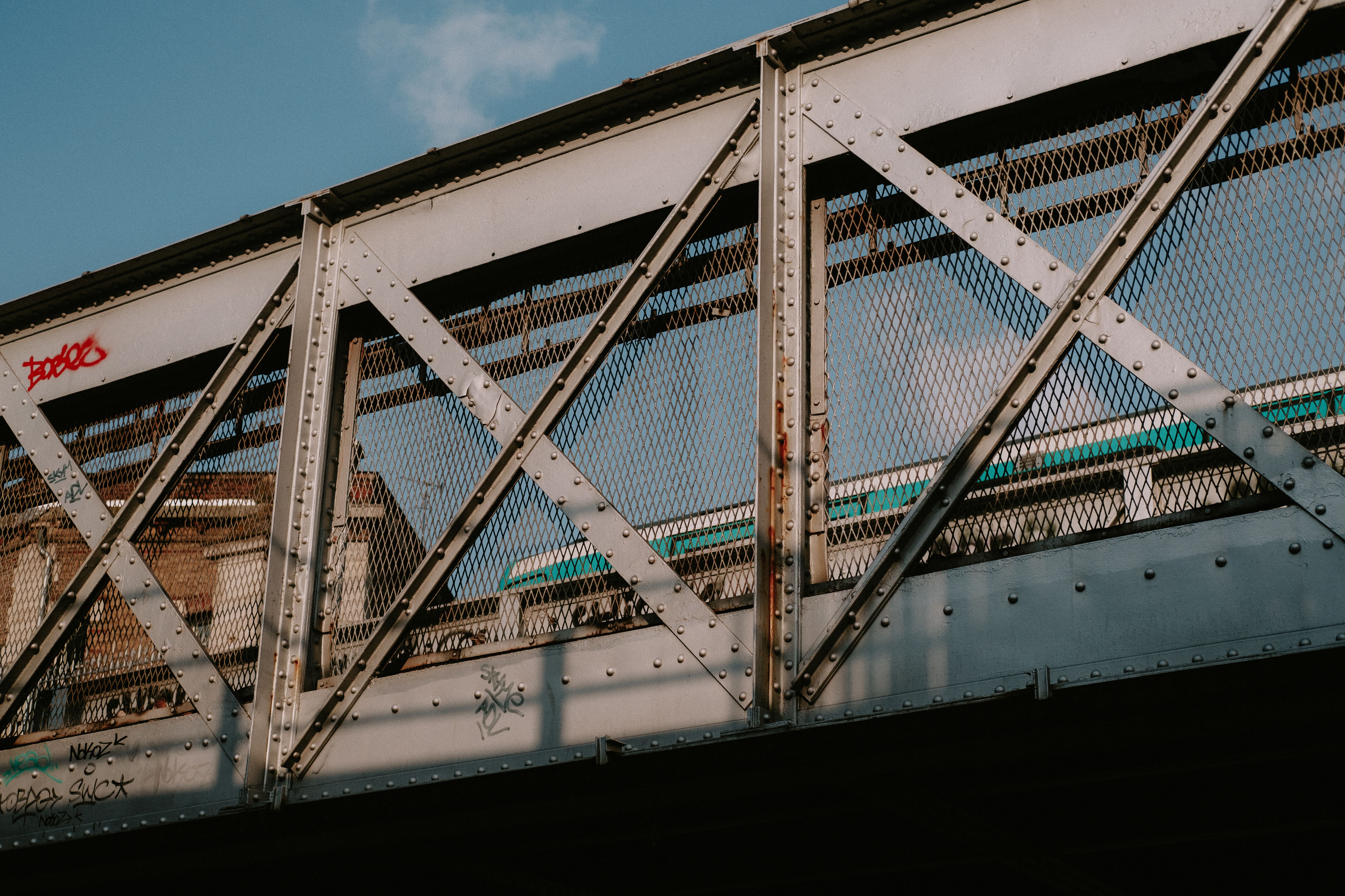 Iron and Steel Construction of Bridge · Free Stock Photo