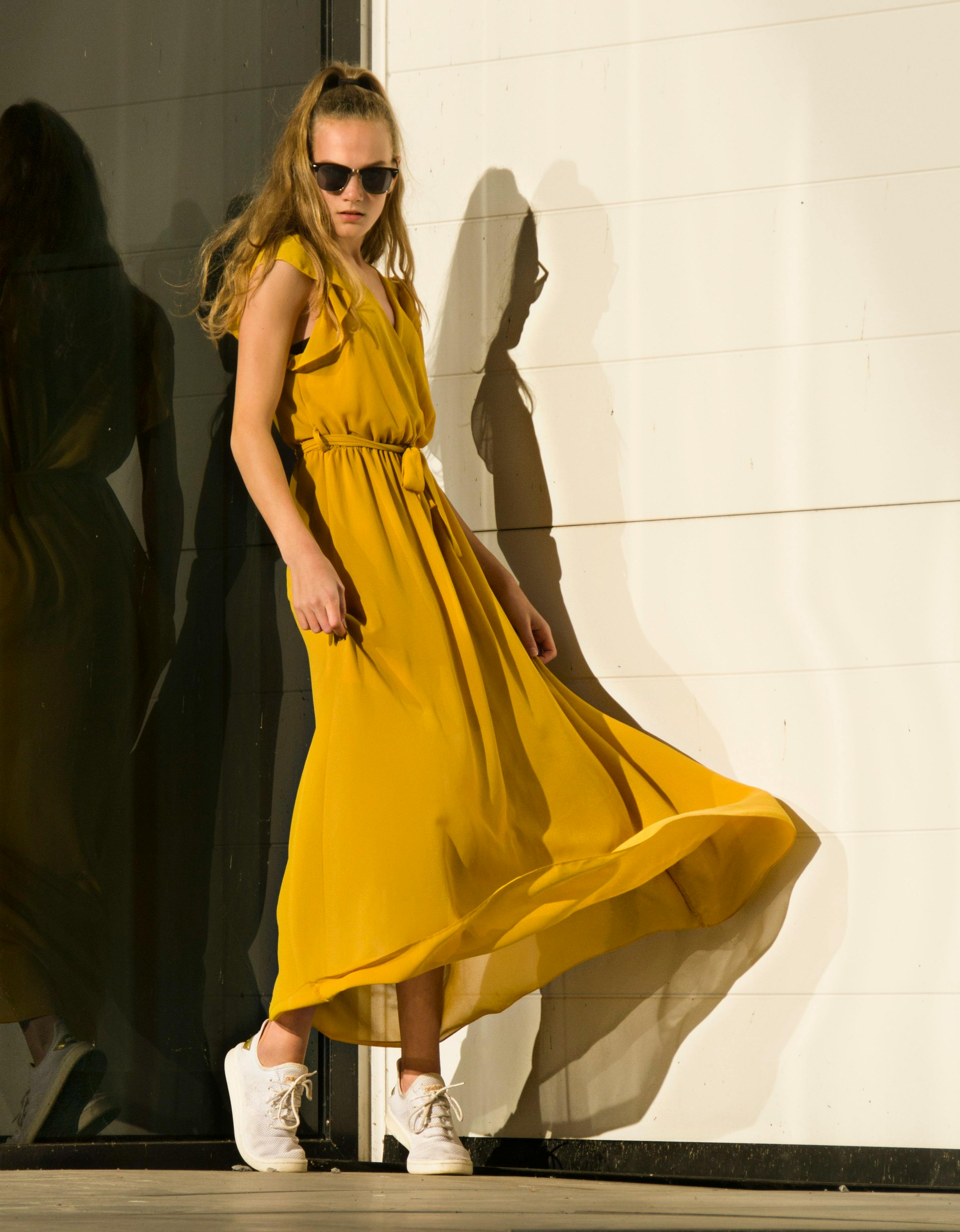 Woman in White Top · Free Stock Photo