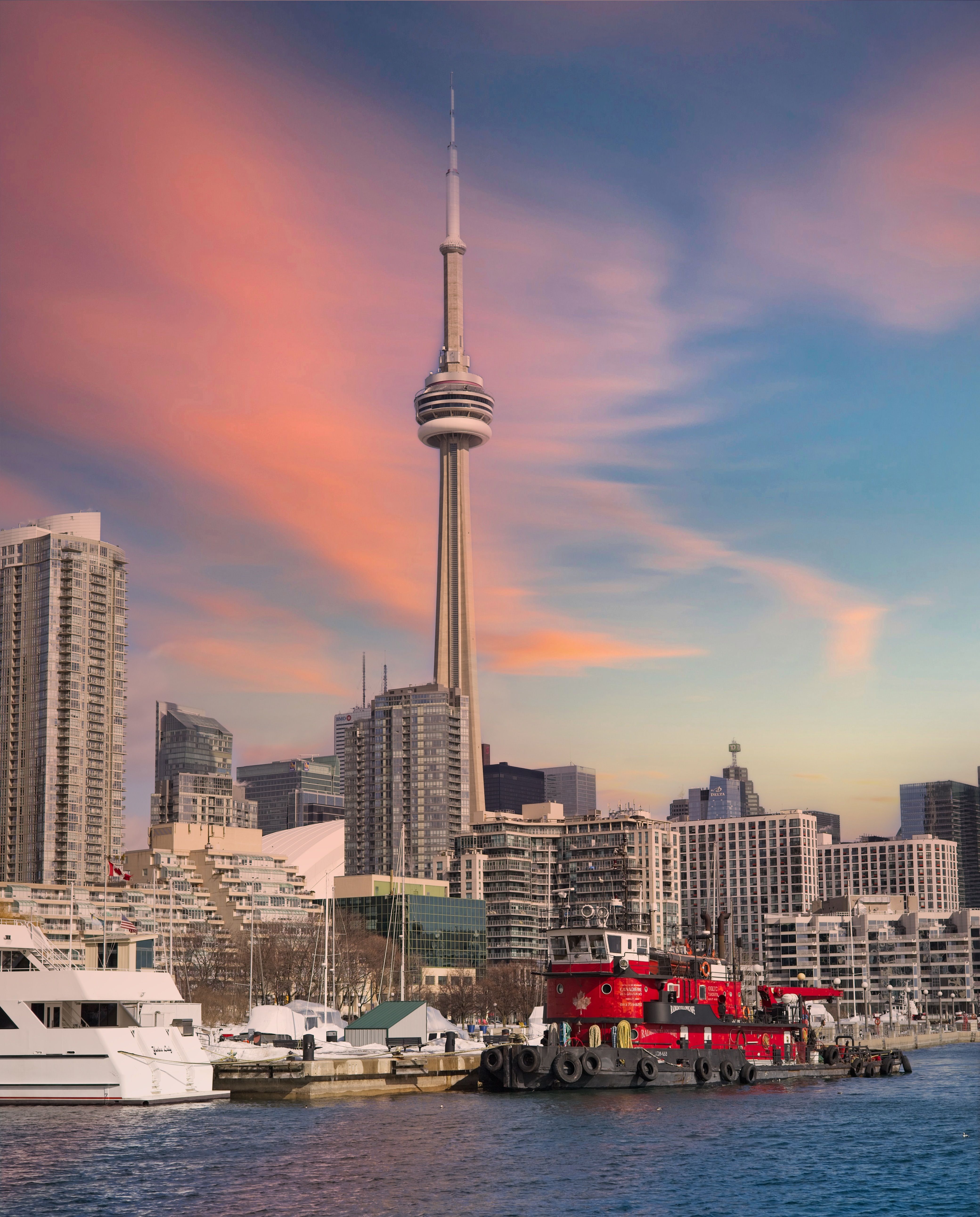 The CN Tower in Close Up Photography · Free Stock Photo