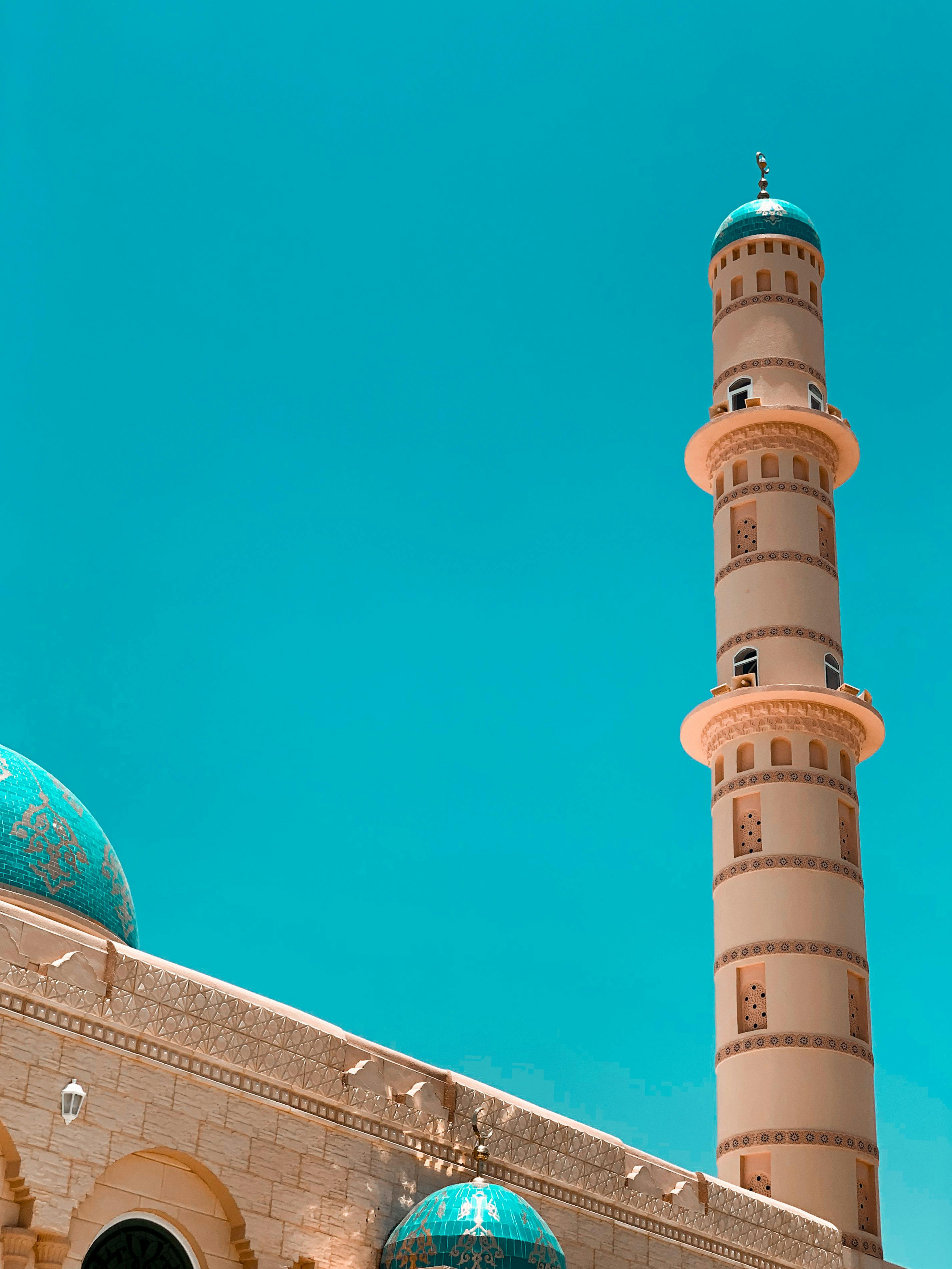 Yard in Traditional Stone Mosque · Free Stock Photo