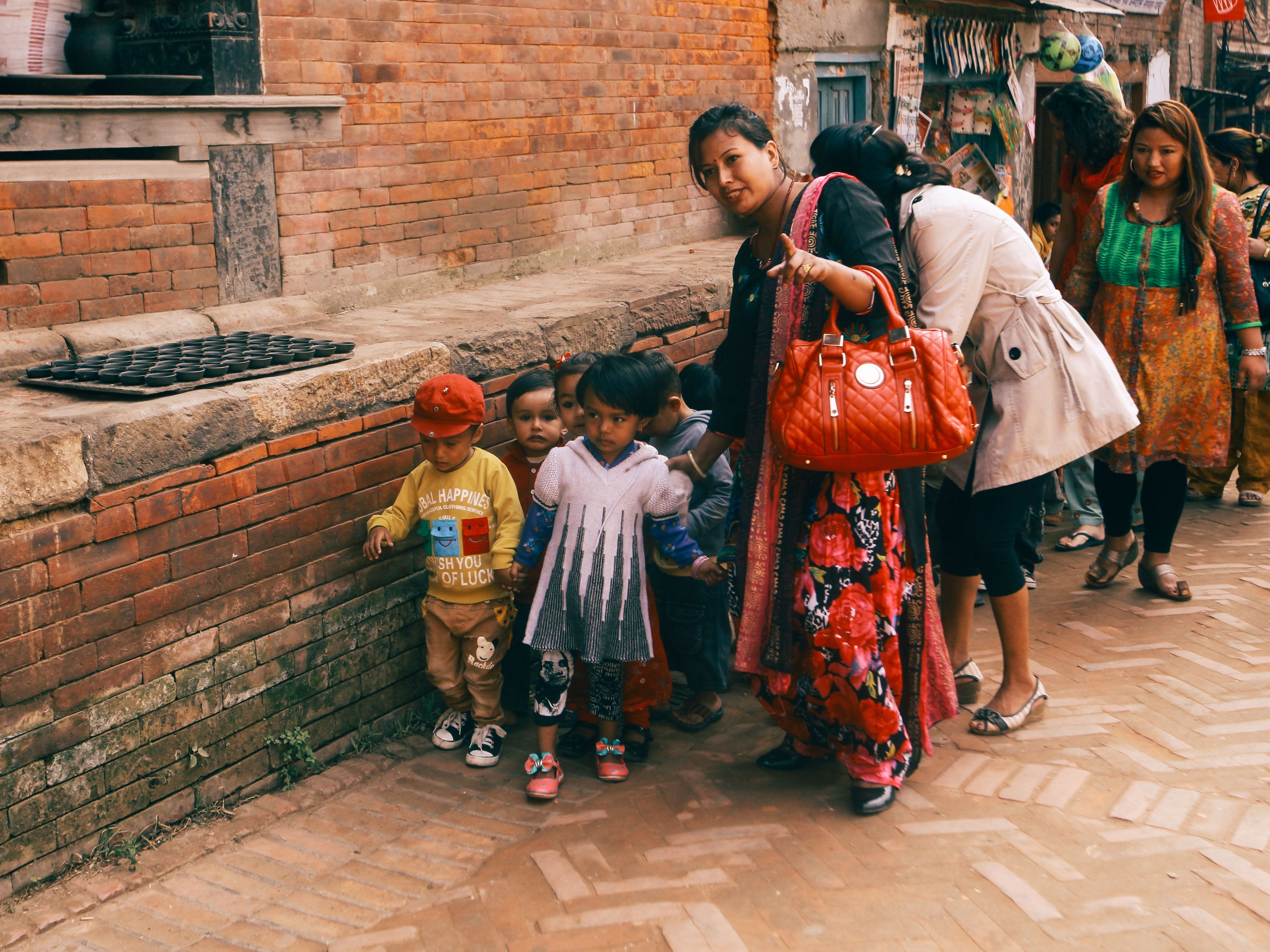 Photo of a Children Standing in Queue · Free Stock Photo