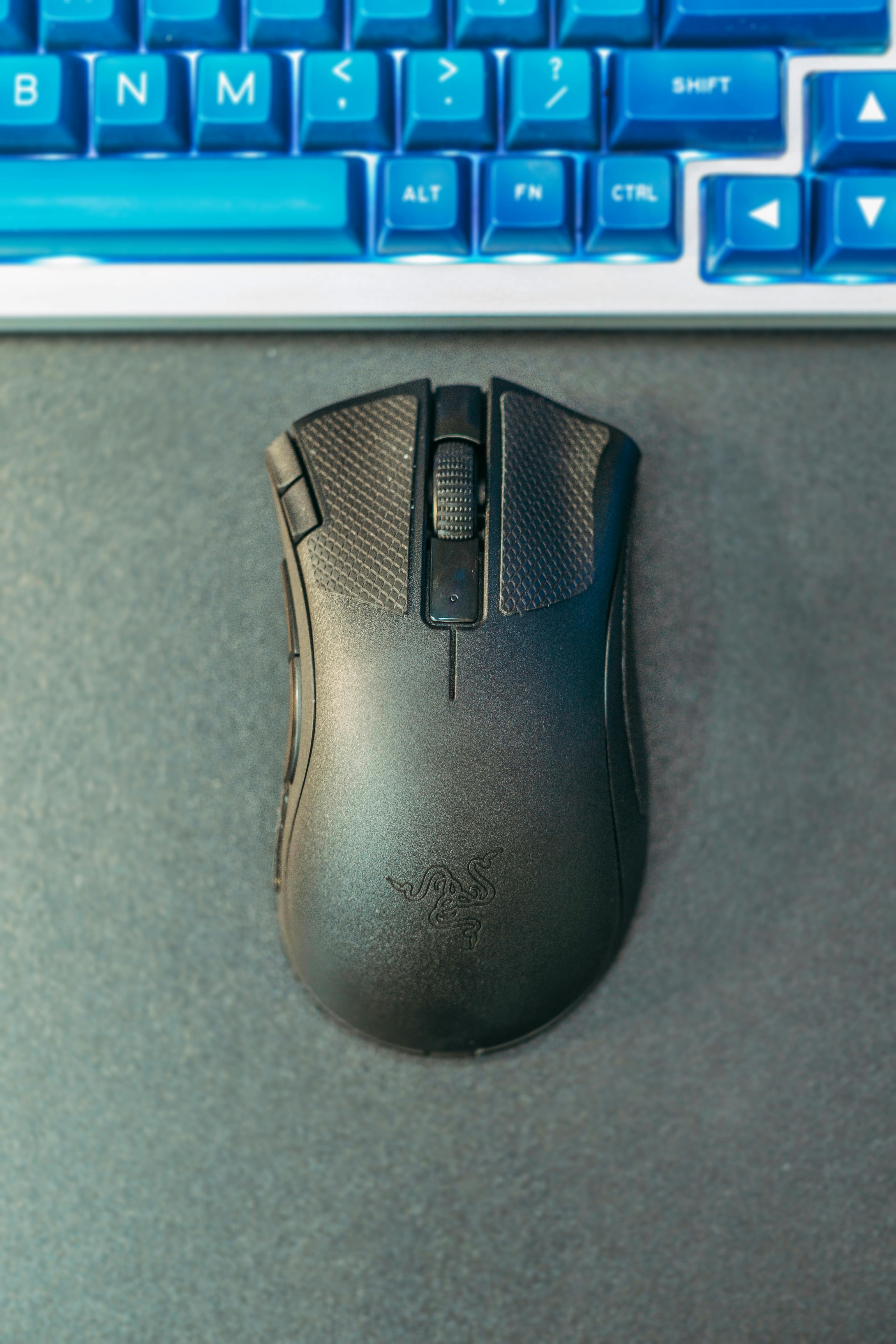 Close-Up Shot of Gaming Mouse and Keyboard · Free Stock Photo