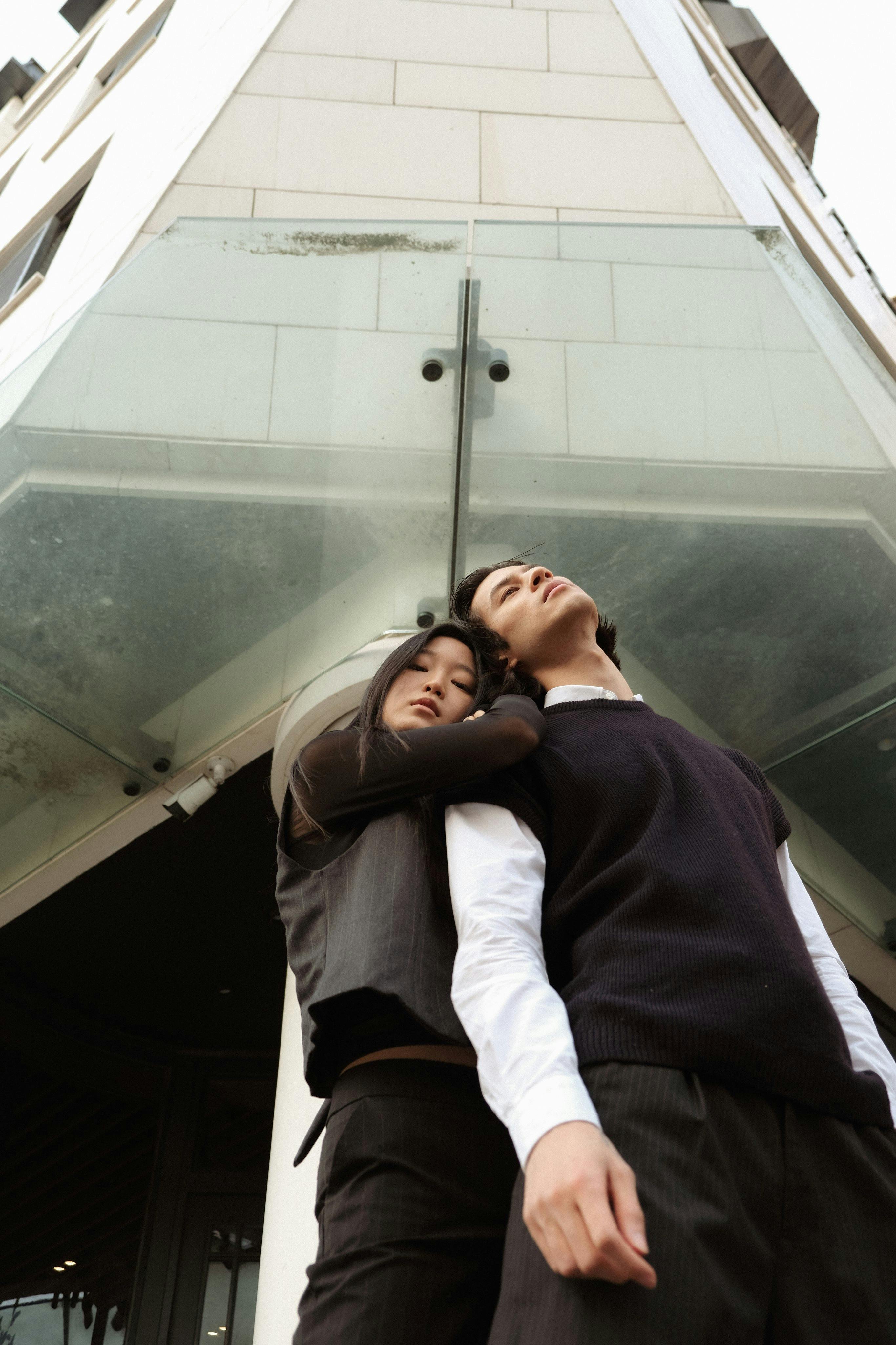 A Couple Leaning on Each Other · Free Stock Photo