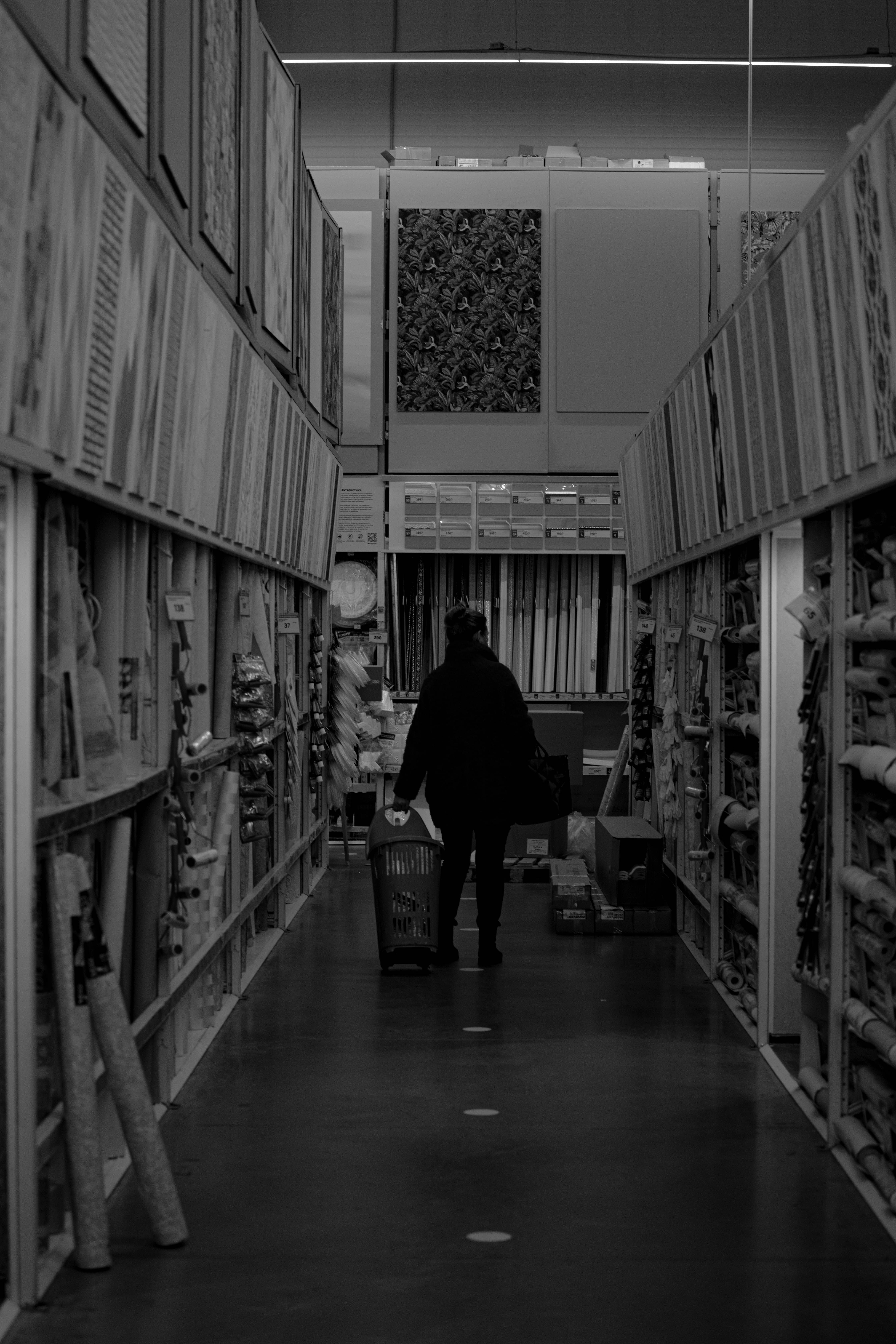 Person in DIY Store · Free Stock Photo