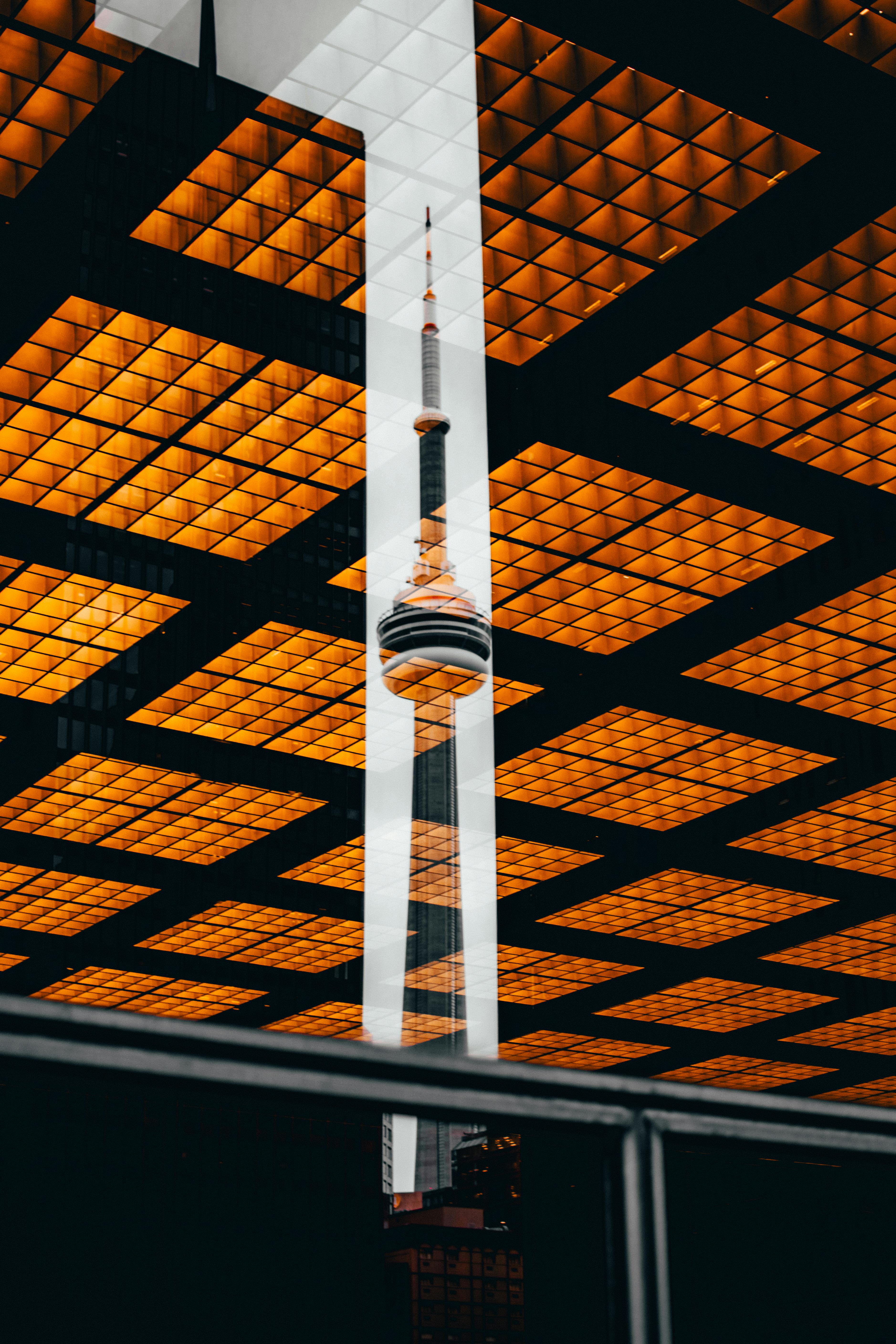 Orange Concrete Building · Free Stock Photo