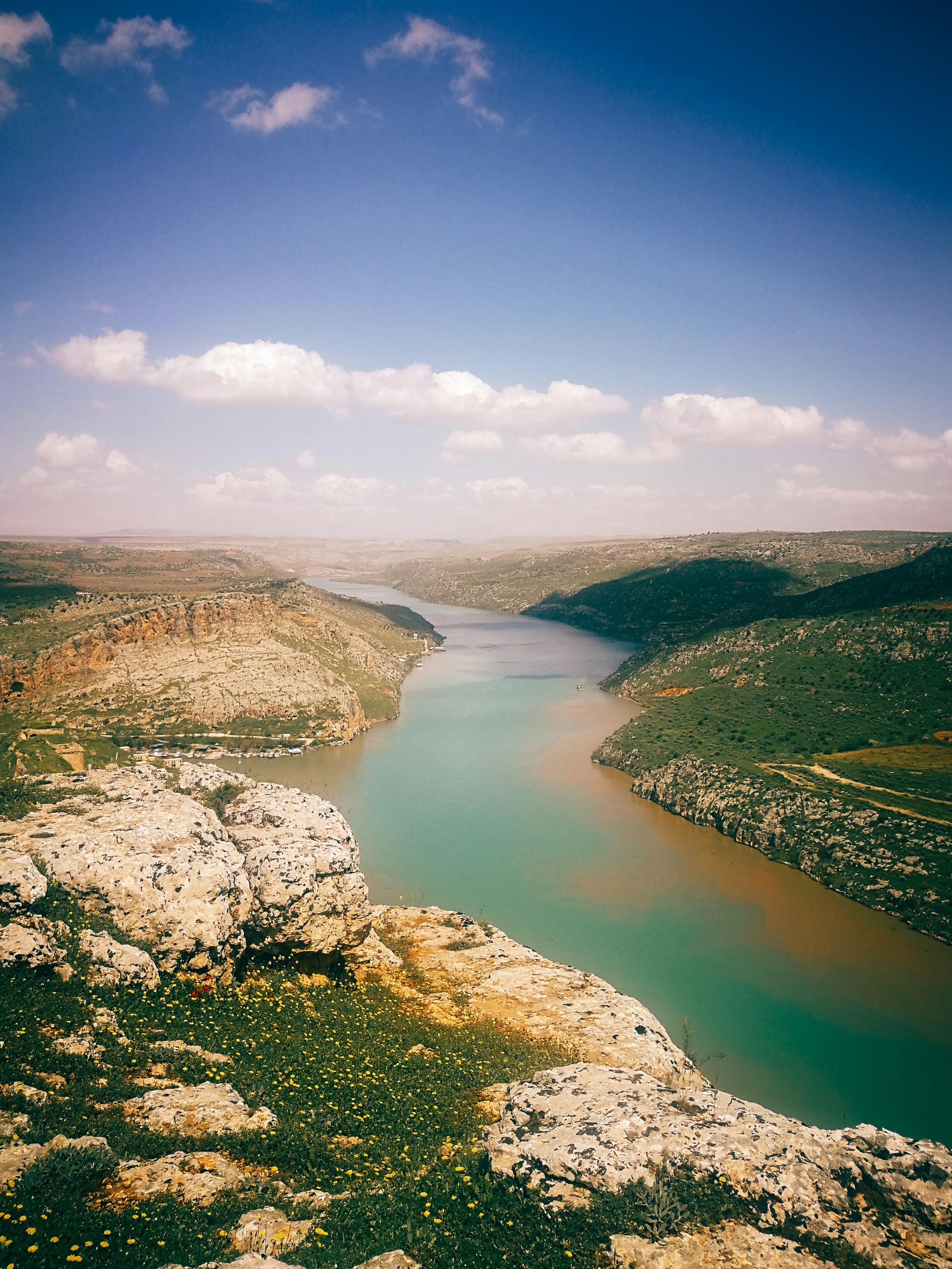 Aerial Panorama of Crestuma Dam on a Douro River in Portugal · Free ...
