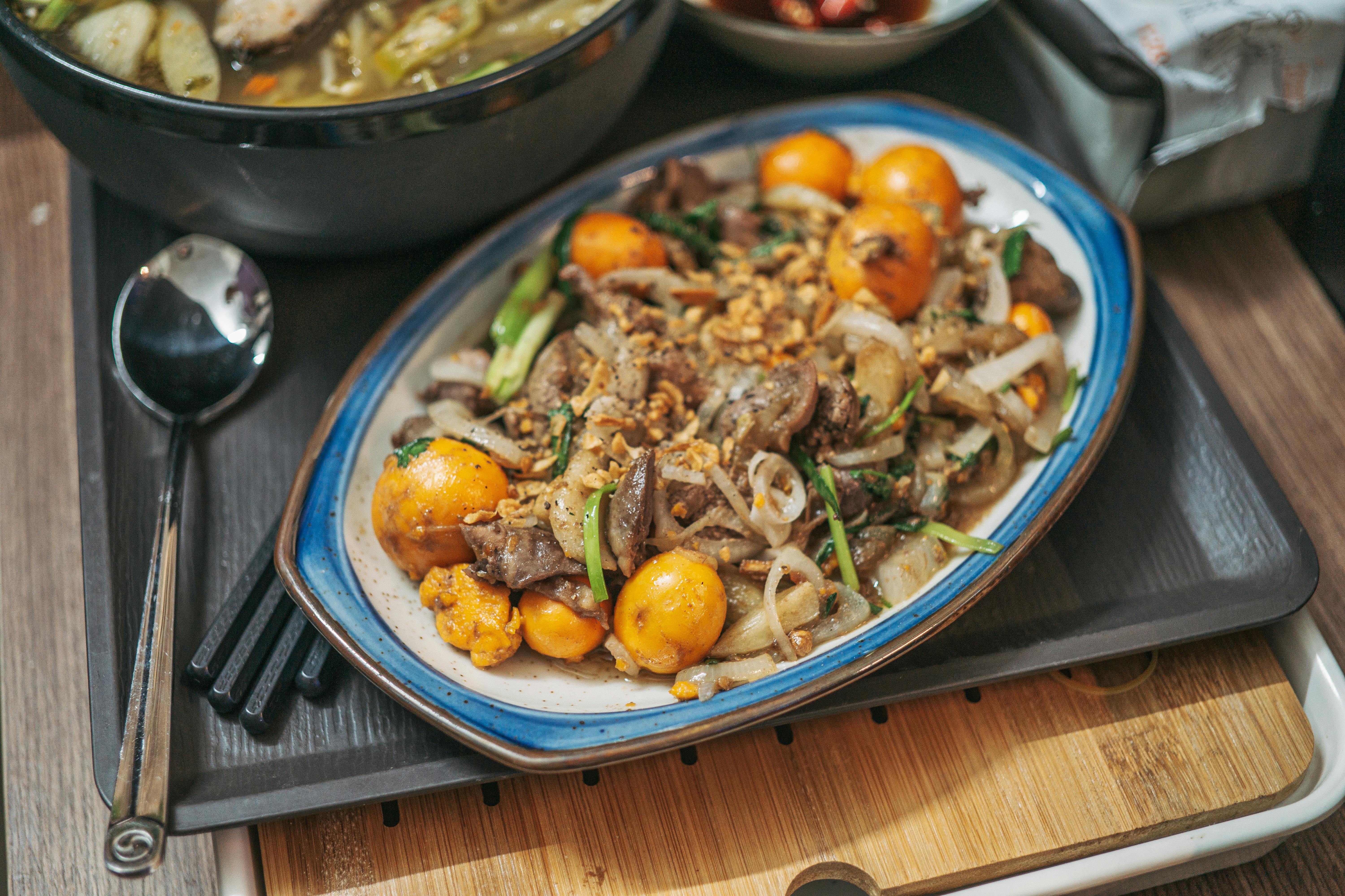 Cooked Meal on Trays · Free Stock Photo
