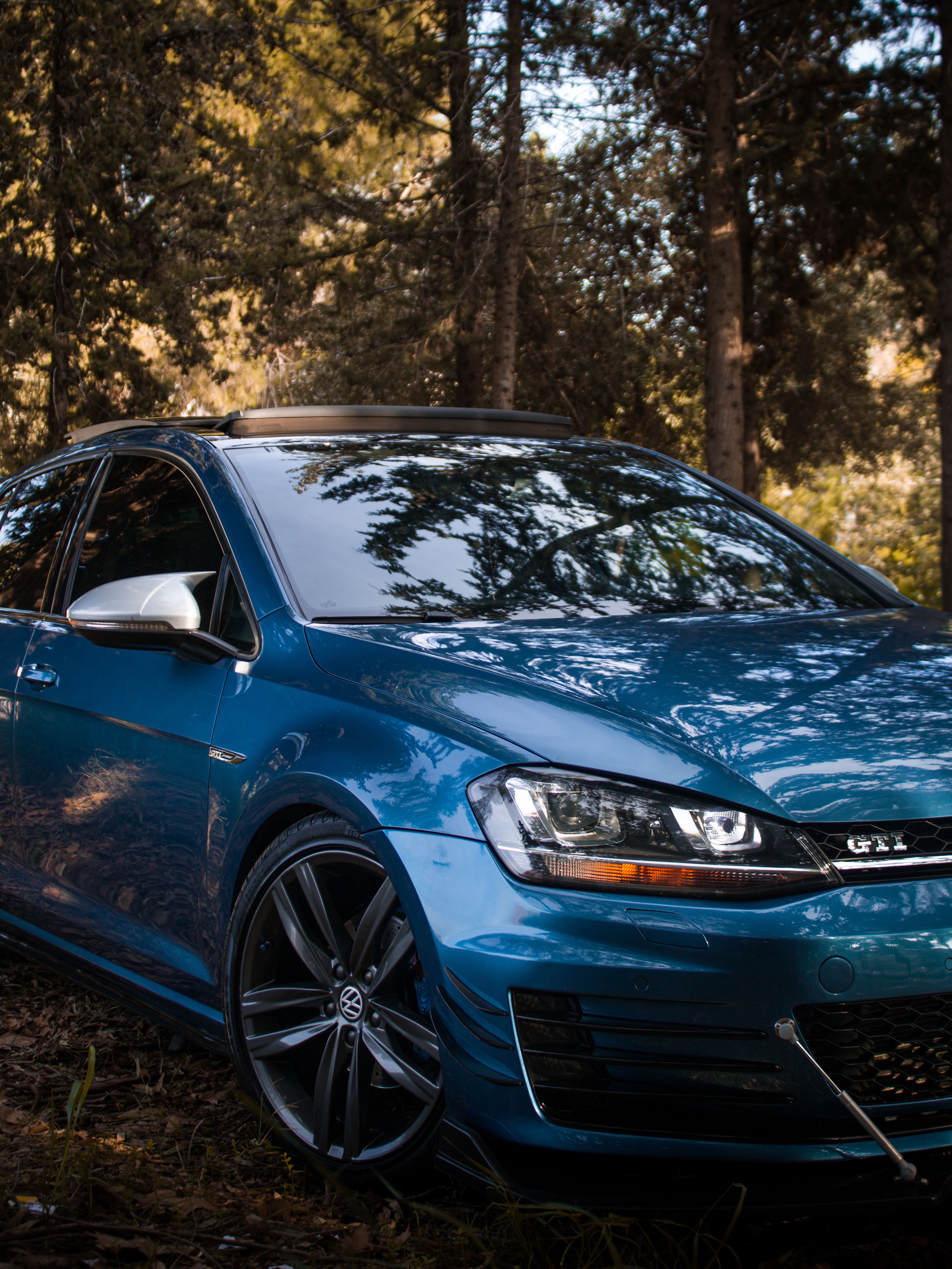 Photo of Blue Shiny Car · Free Stock Photo