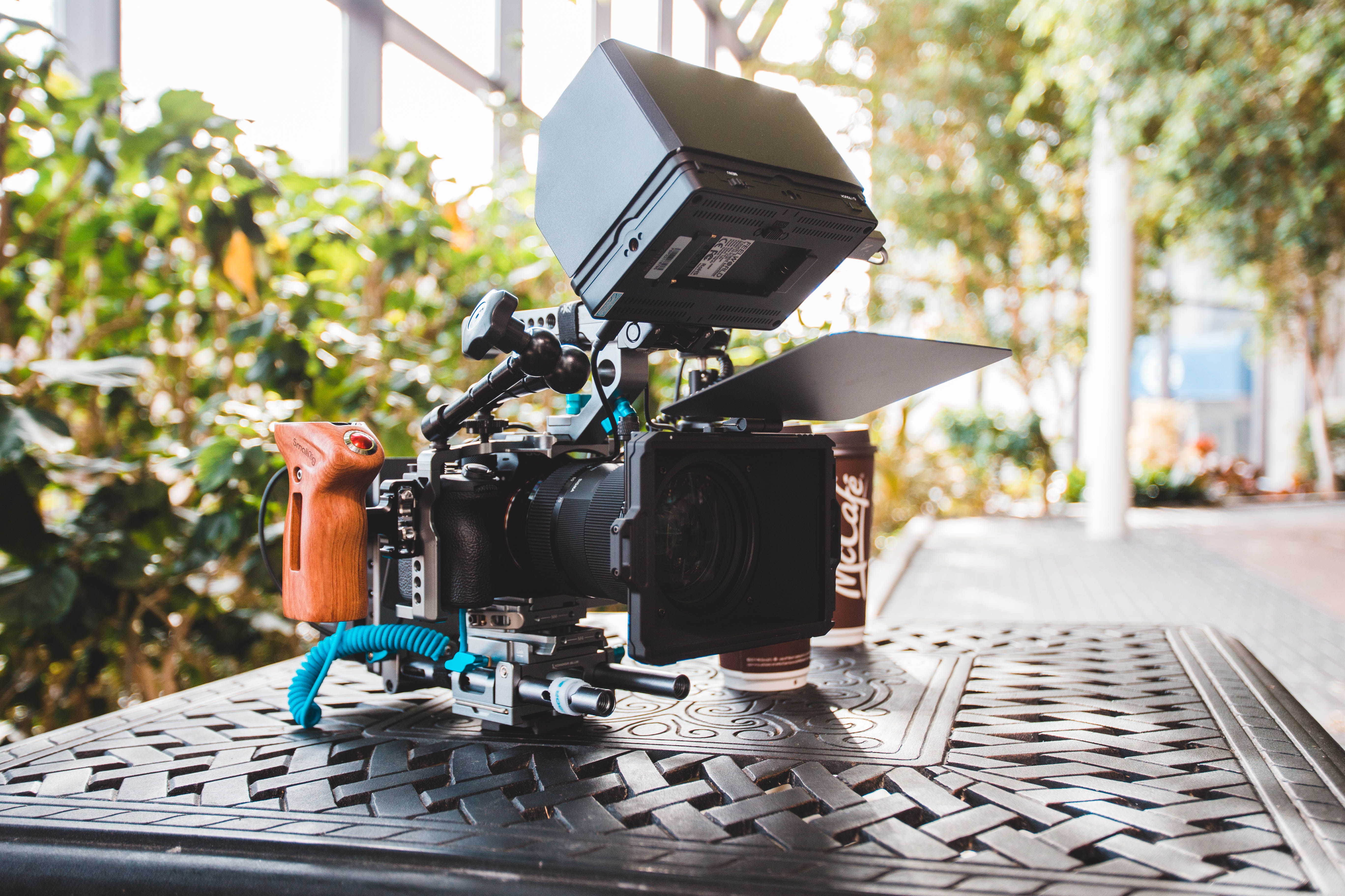 A Camera on a Table · Free Stock Photo