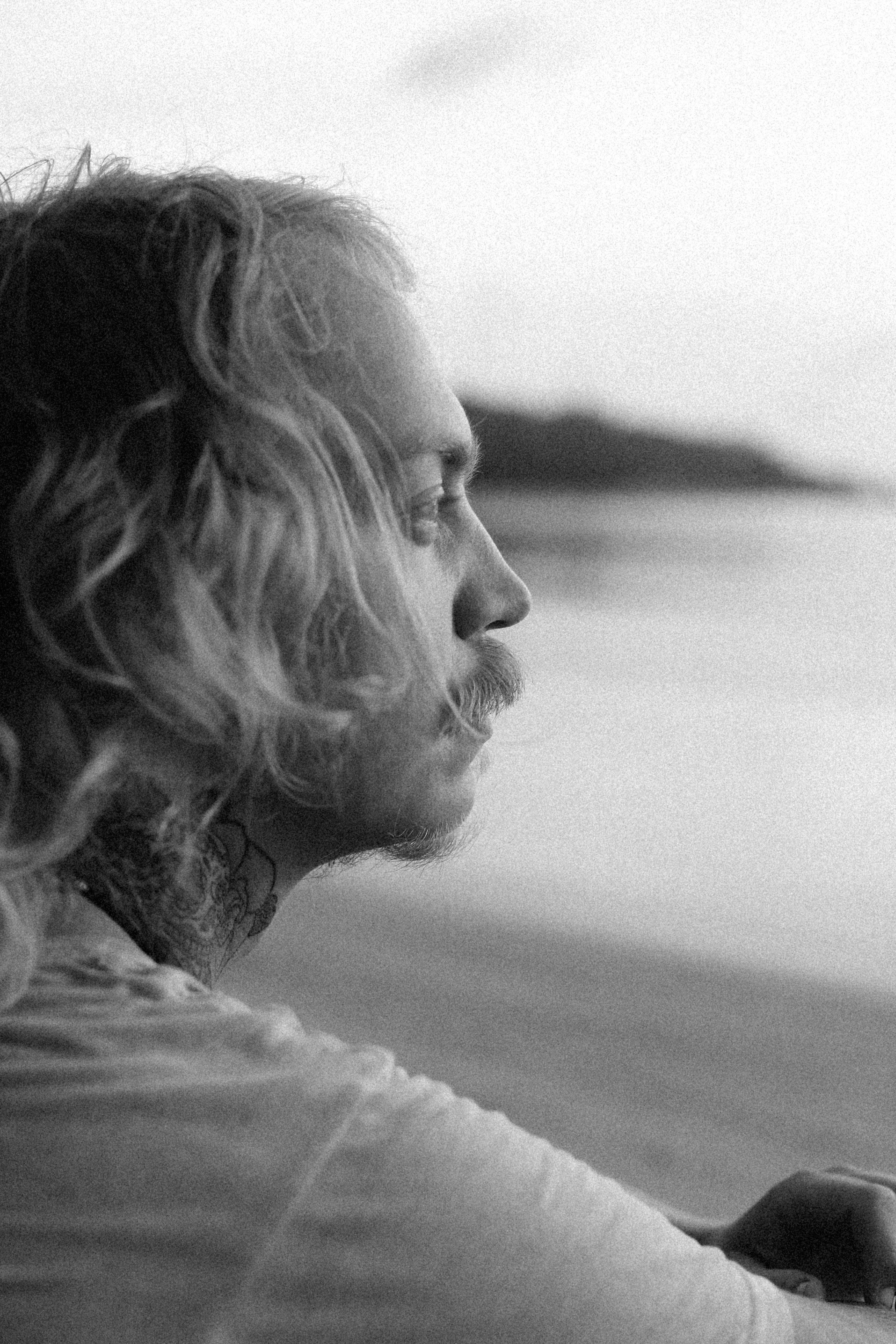 Grayscale Photo of a Man · Free Stock Photo
