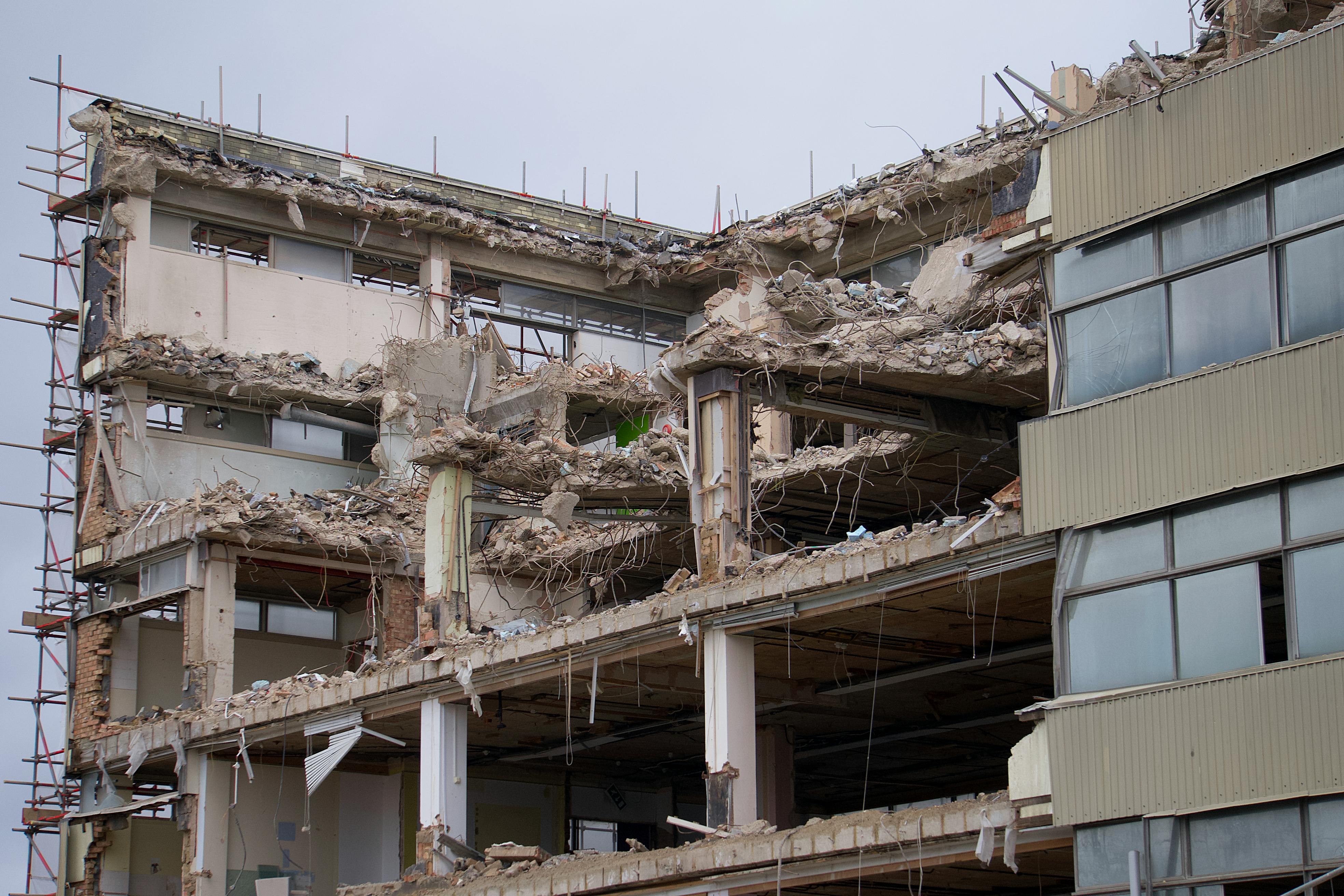Wrecked Abandoned Building · Free Stock Photo