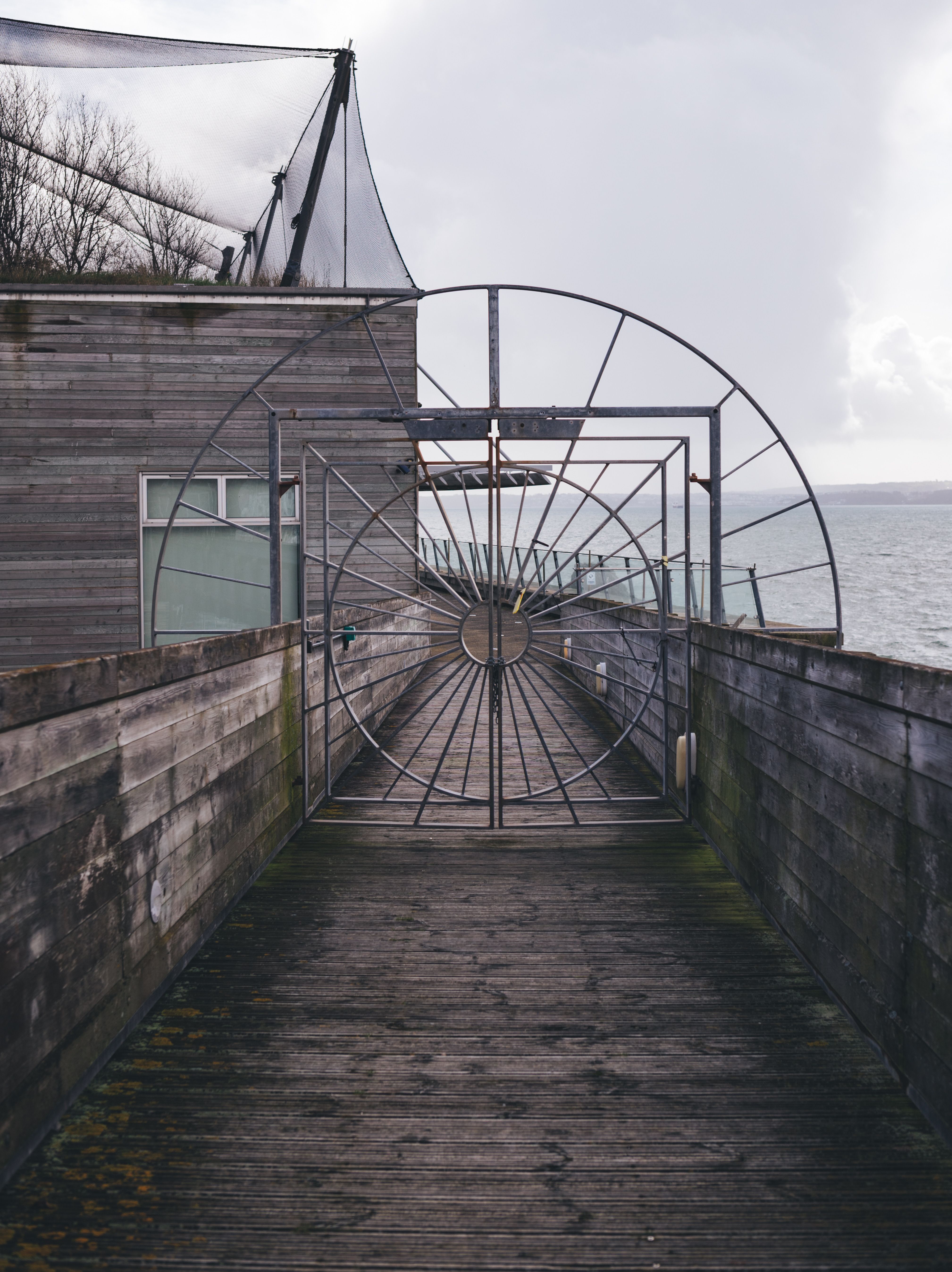 Gate on a Pier · Free Stock Photo