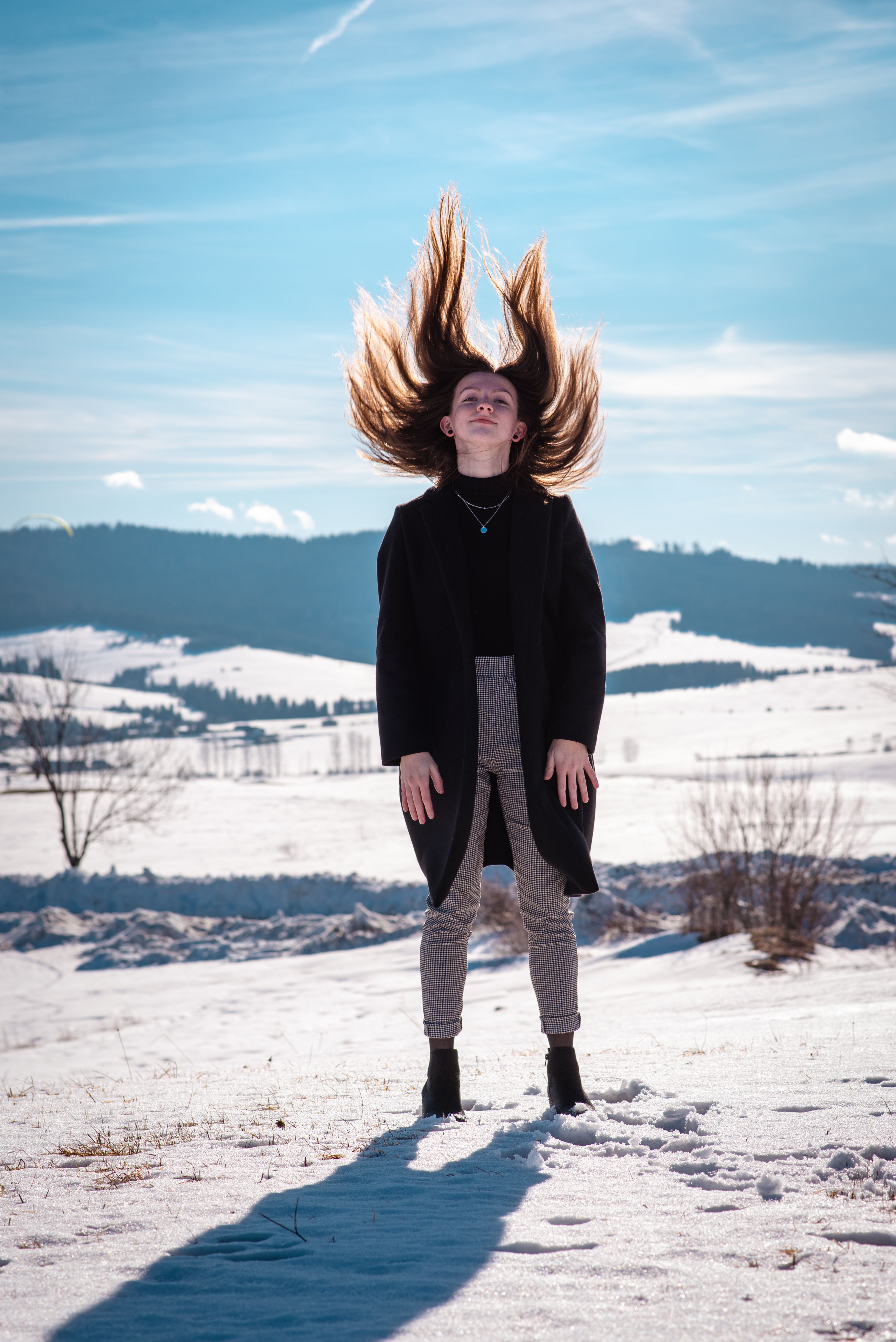 Back Perosn Winter Photos, Download The BEST Free Back Perosn Winter ...