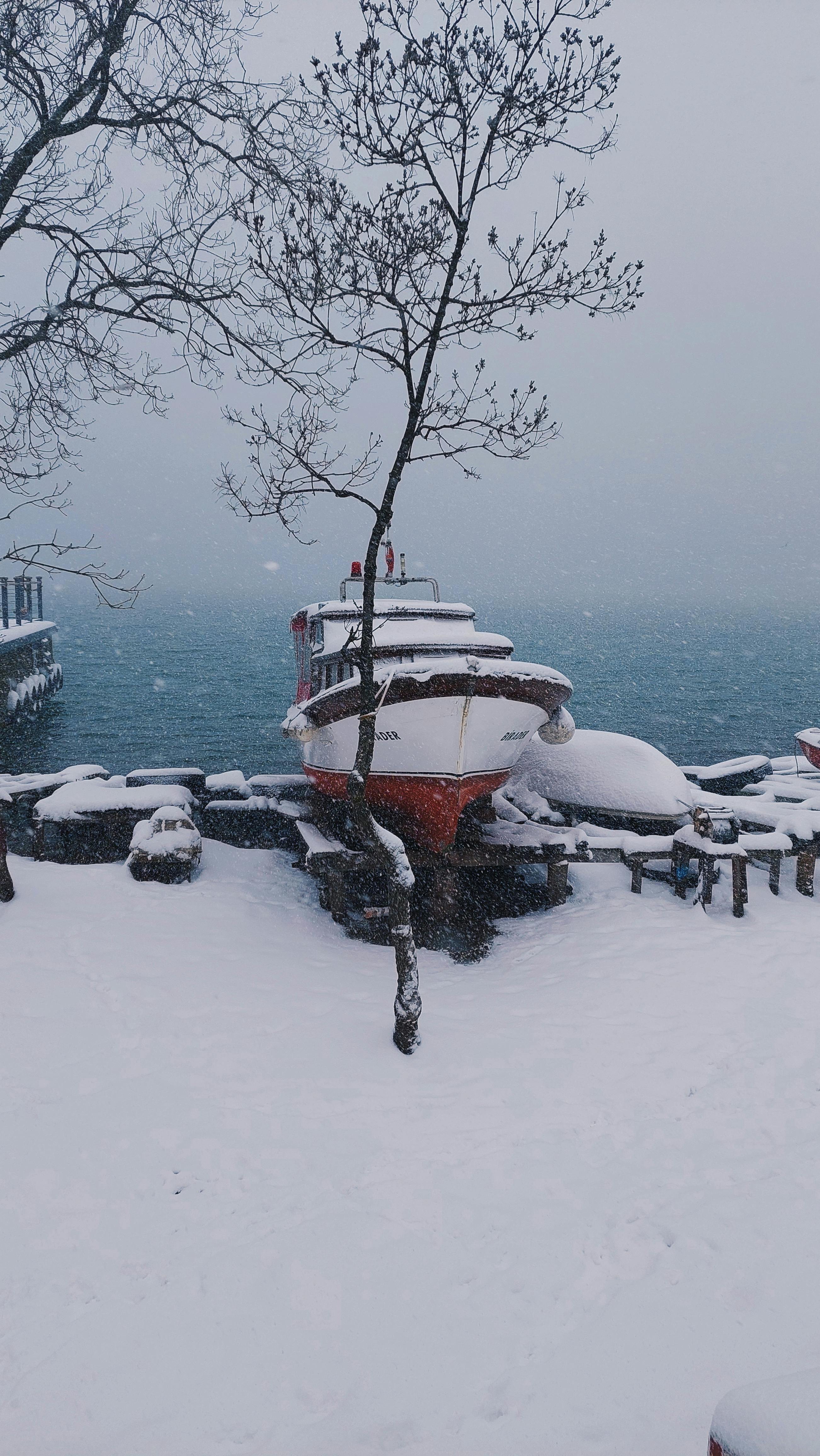 Snowy Boat Photos, Download The BEST Free Snowy Boat Stock Photos & HD ...