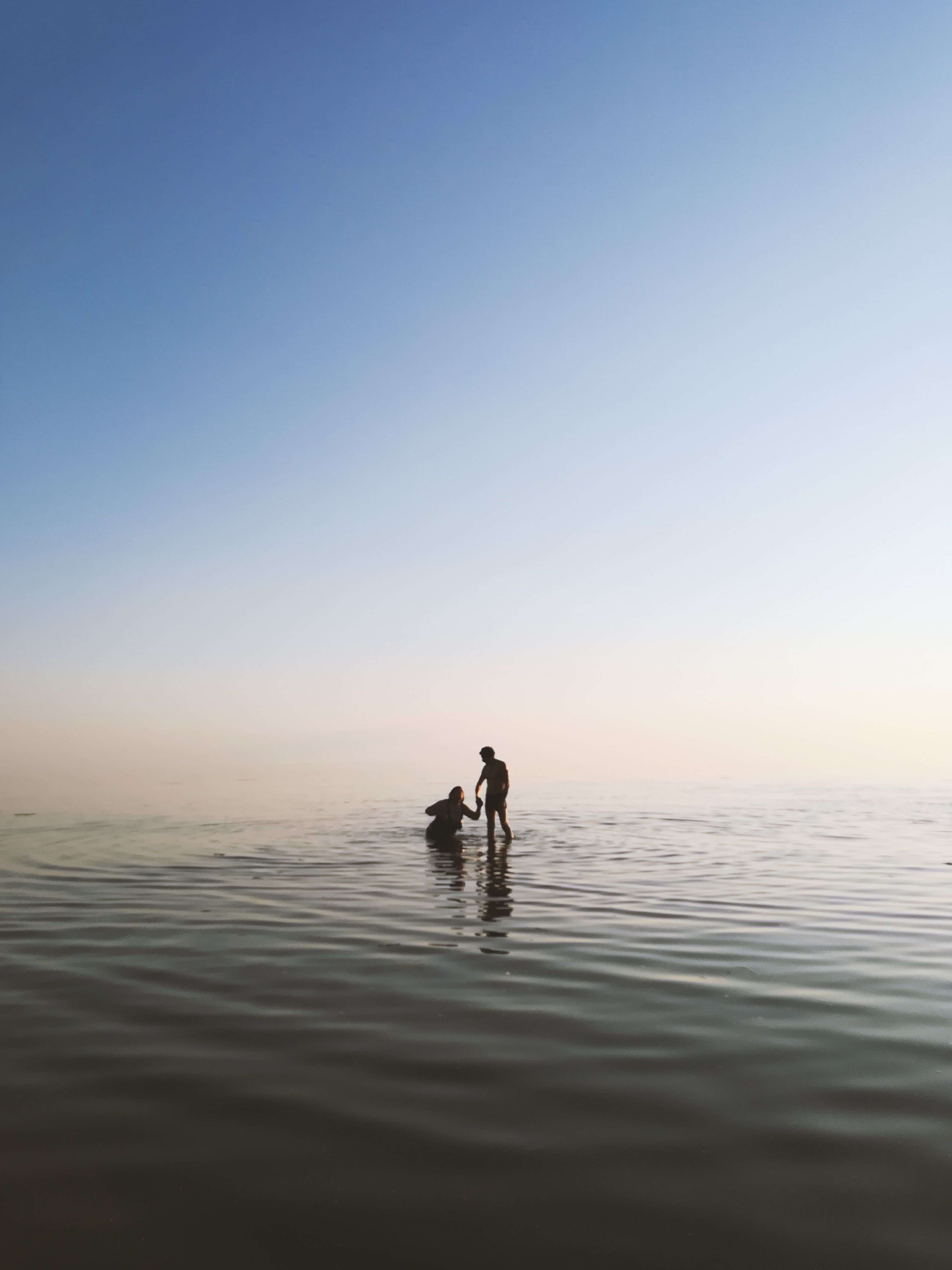 Hand of a Person Drowning in The Ocean · Free Stock Photo