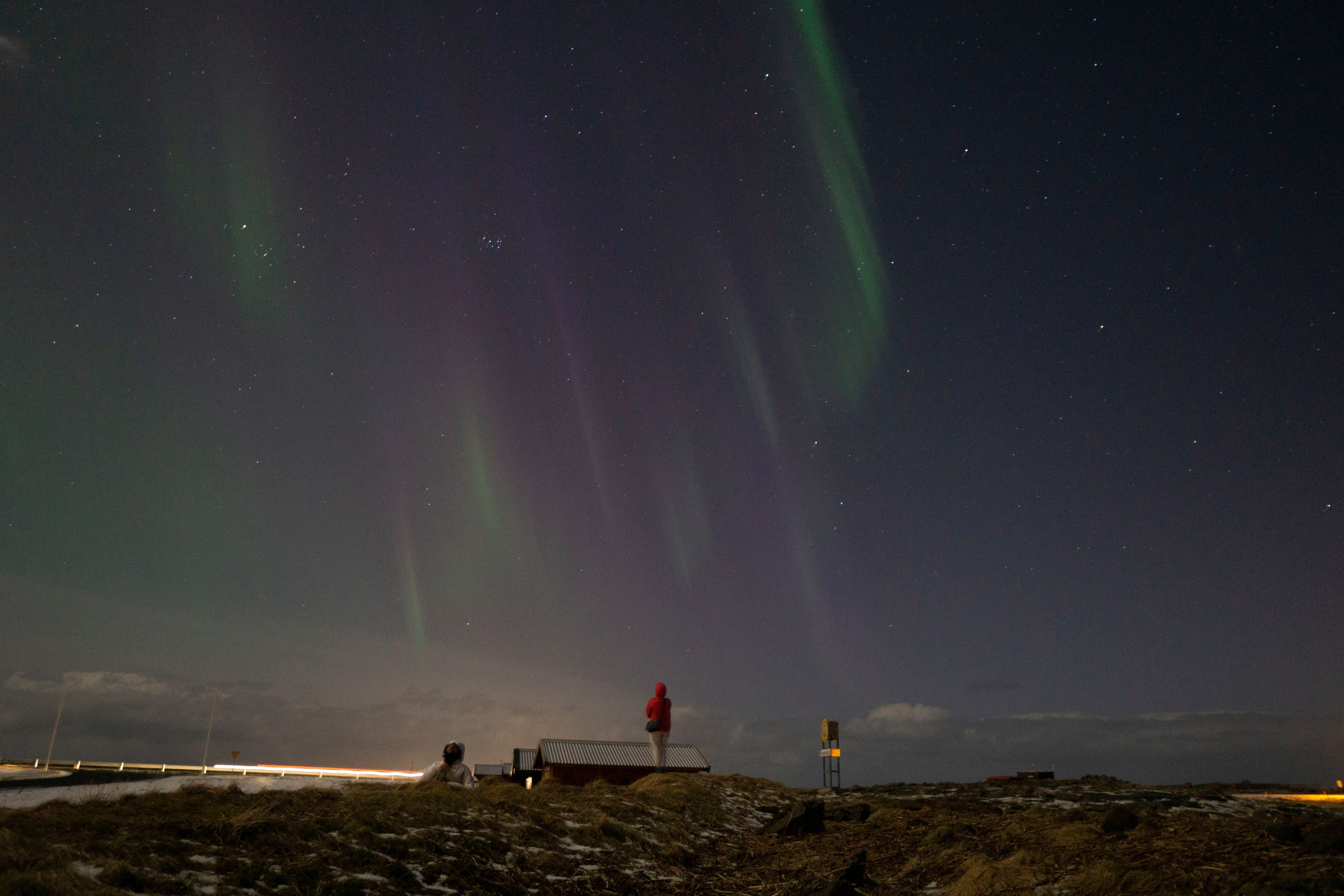 Northern Lights in Night Sky · Free Stock Photo