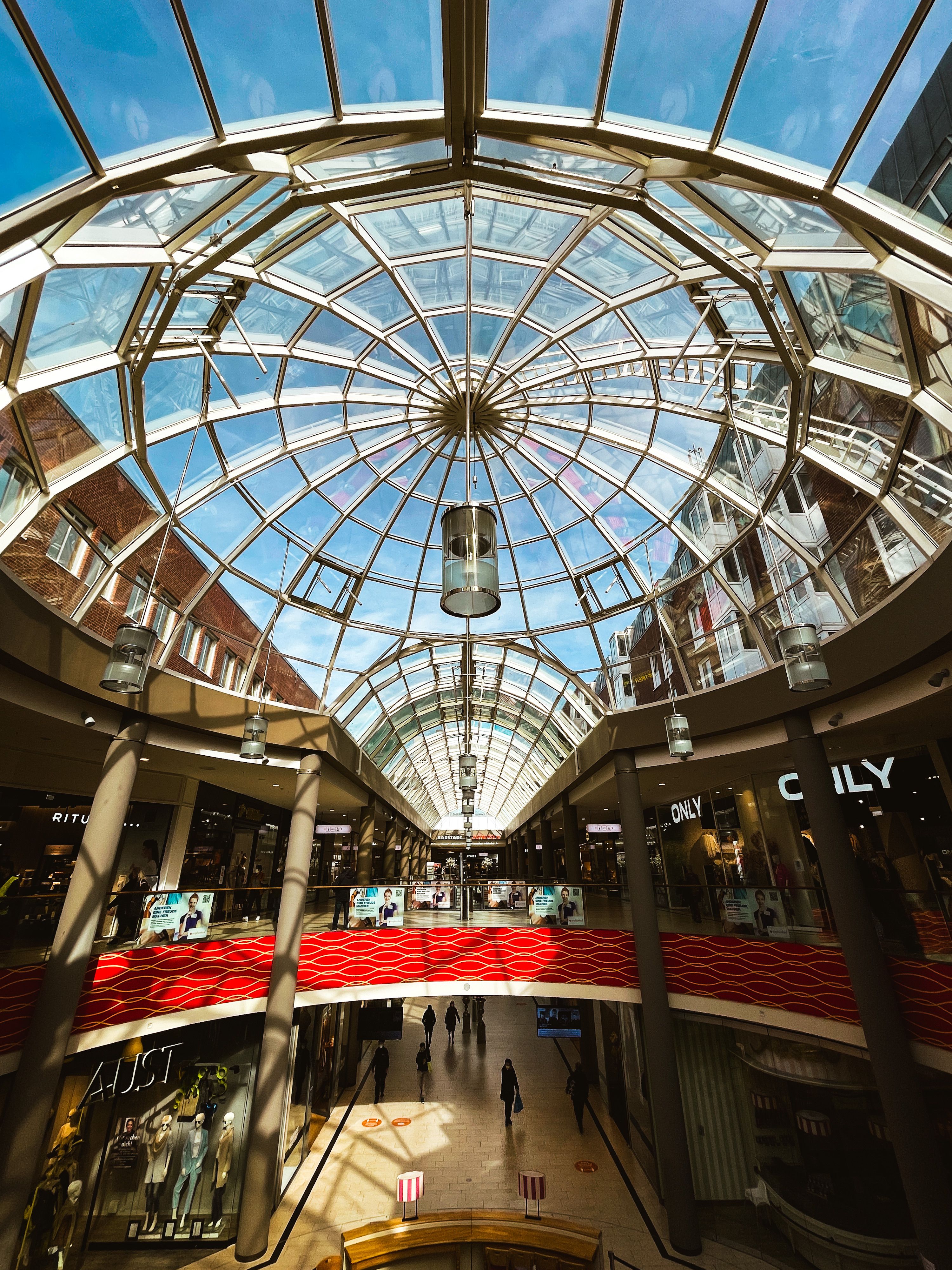 Group of People Walking Inside the Mall · Free Stock Photo