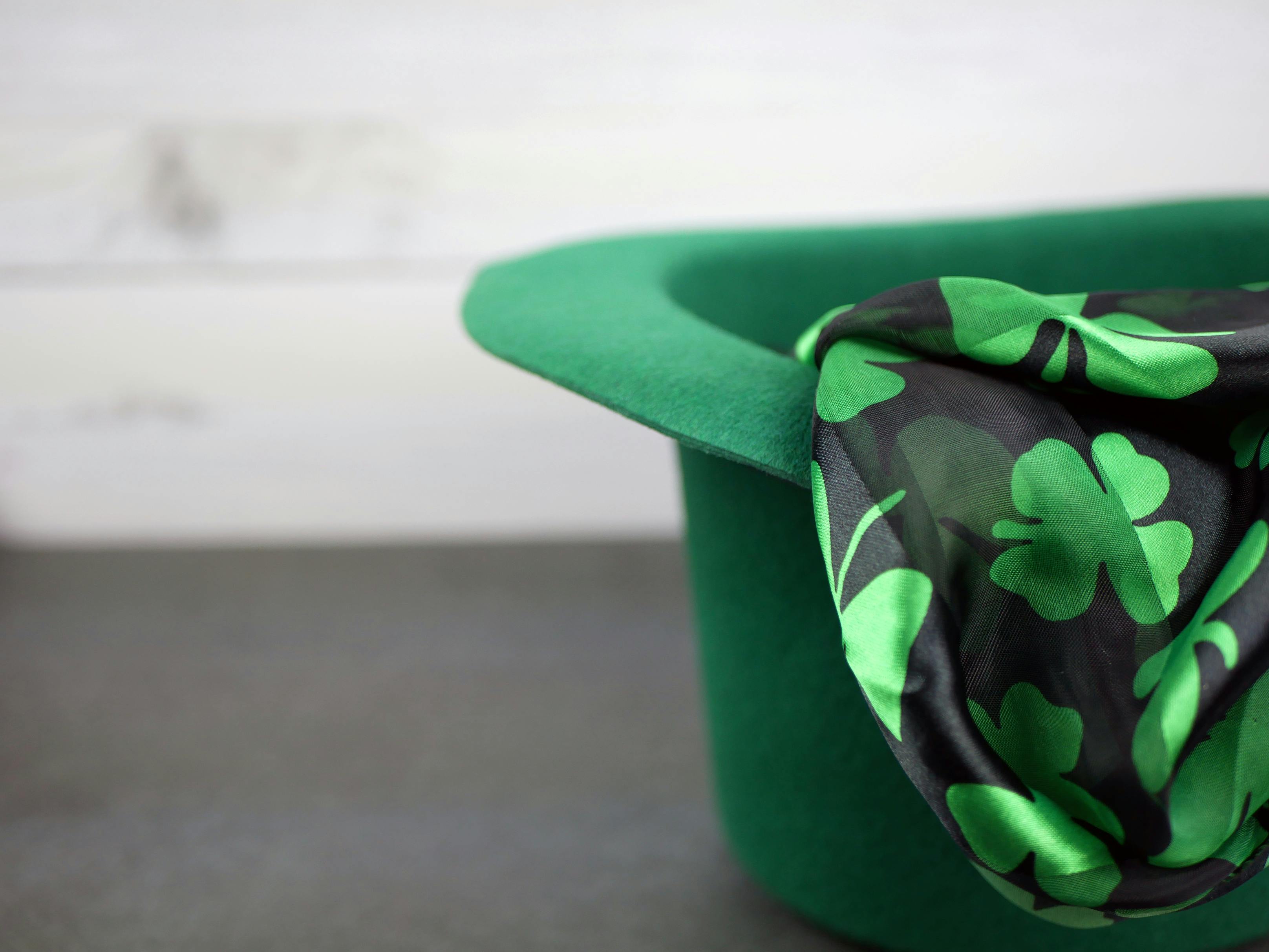 Green Textile on Green Hat · Free Stock Photo