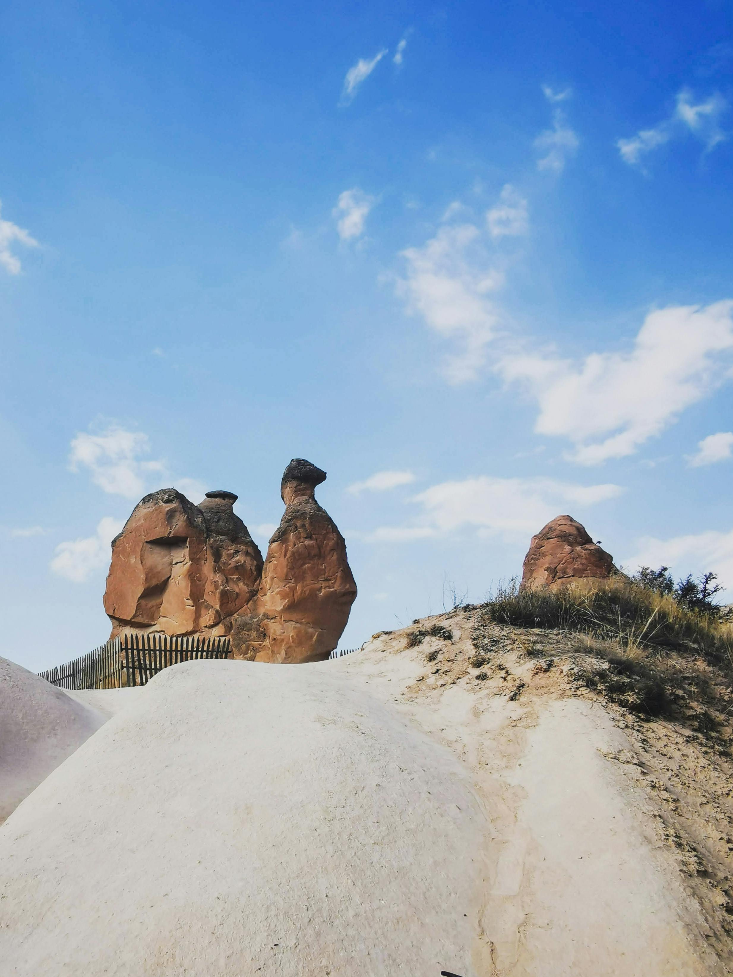 Rock Formation On a Hill · Free Stock Photo