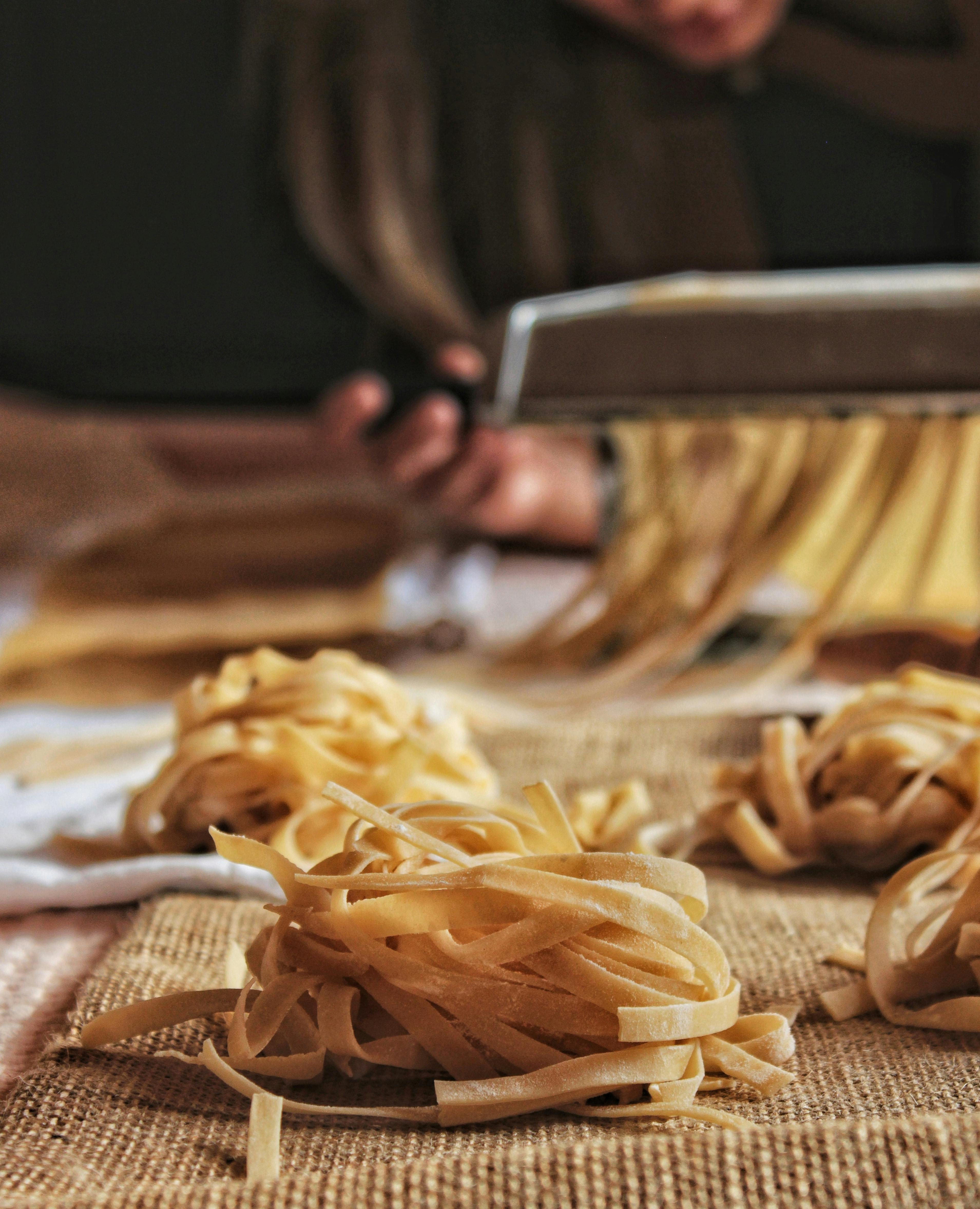 Woman Making Homemade Pasta · Free Stock Photo