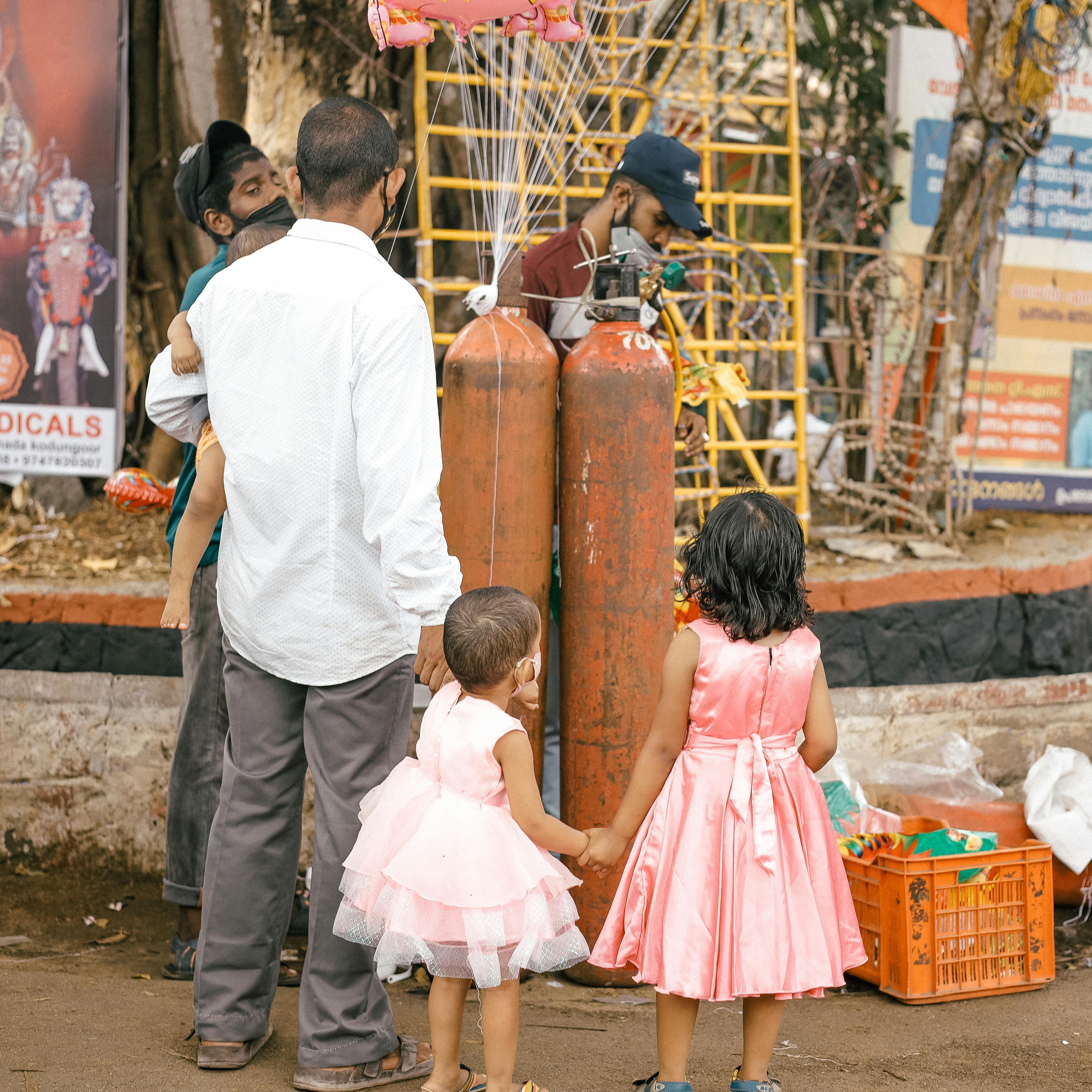 A Gas Tank Used in Inflating Balloons · Free Stock Photo
