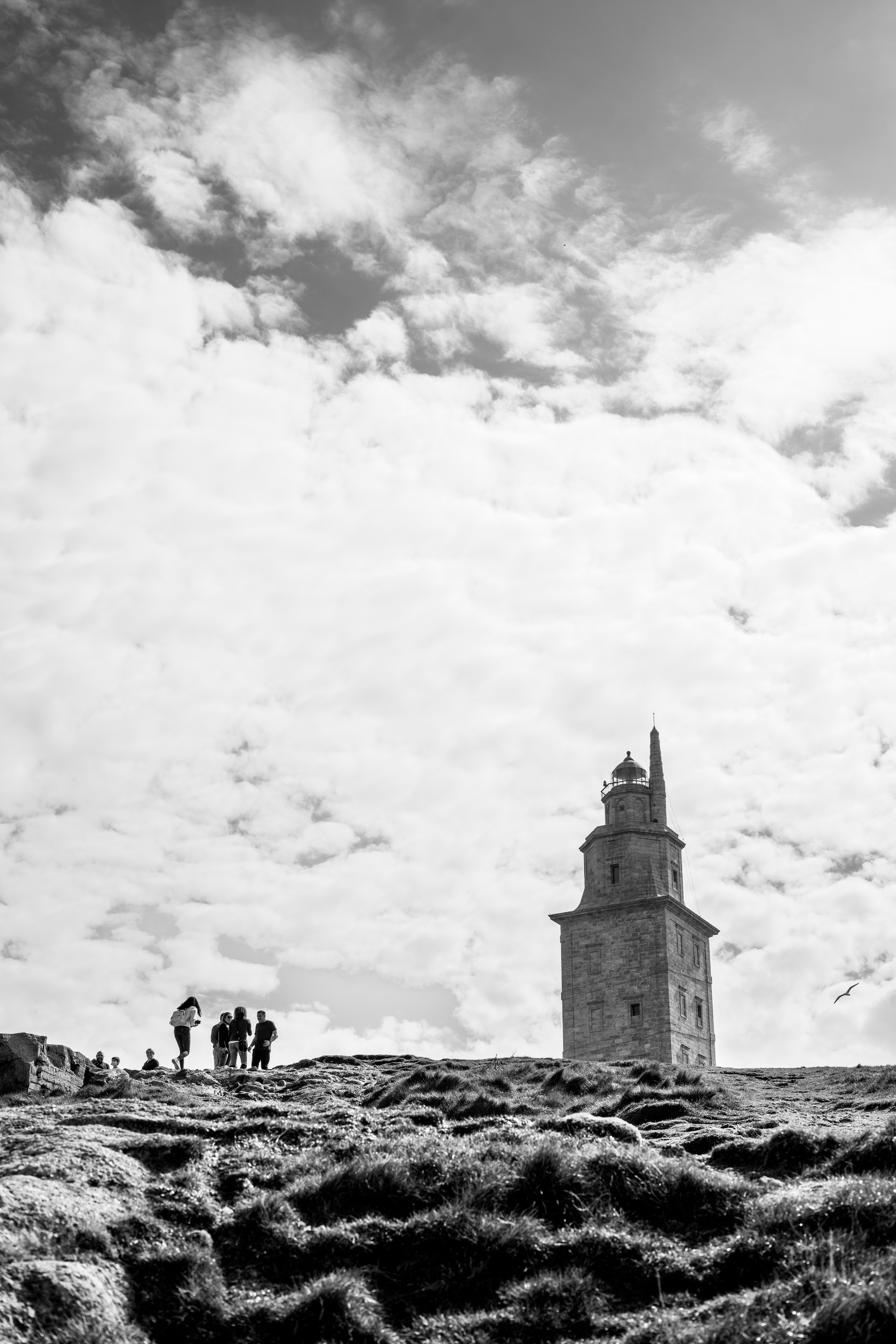 An Old Building on a Hill · Free Stock Photo