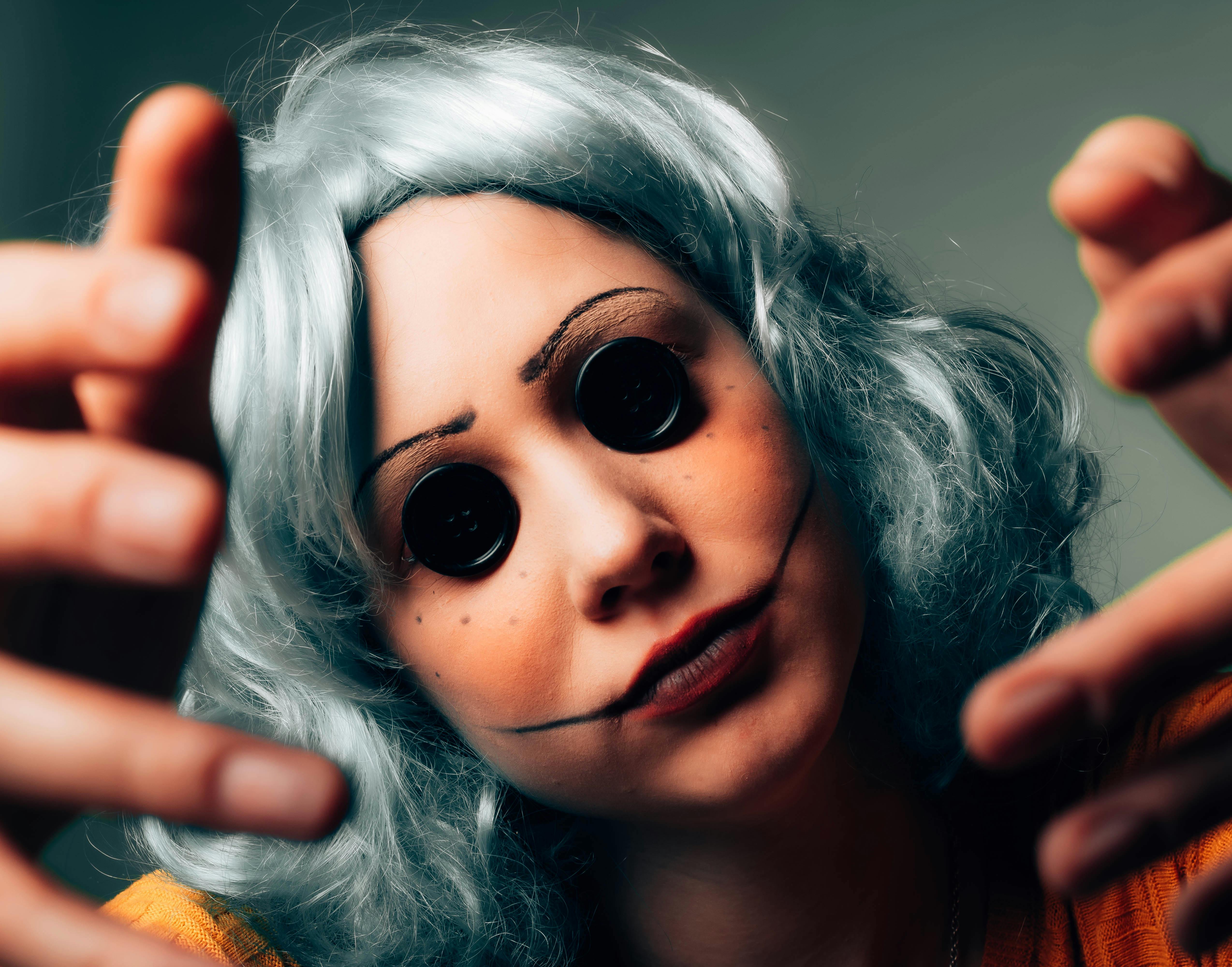 Photo of the Disguised and Painted Face · Free Stock Photo