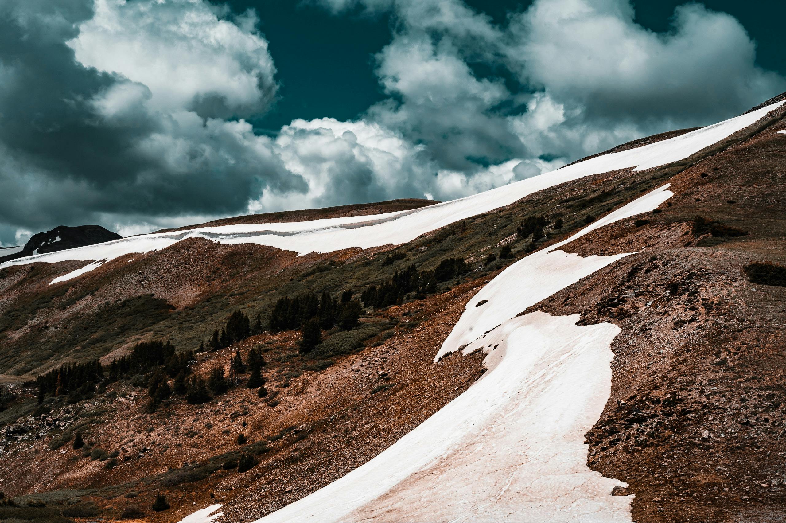 Boulder Behind Mountain · Free Stock Photo